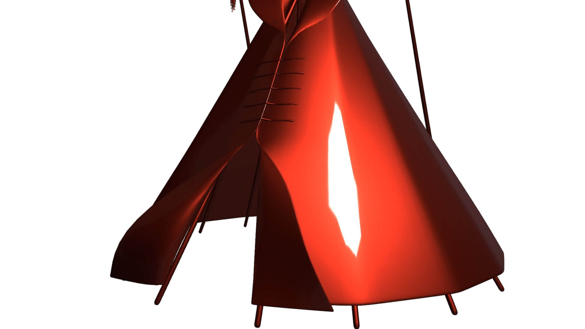 Tepee - 3D Model by Blenduffo