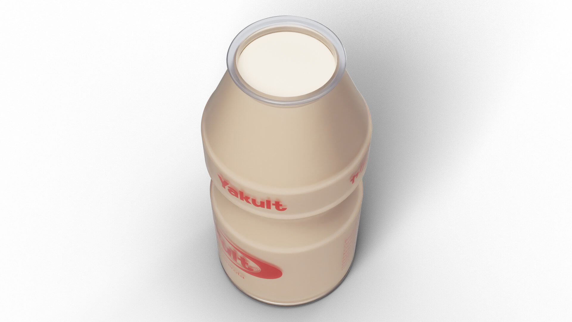 Yakult Milk Beverage - 3D Model by Blenduffo