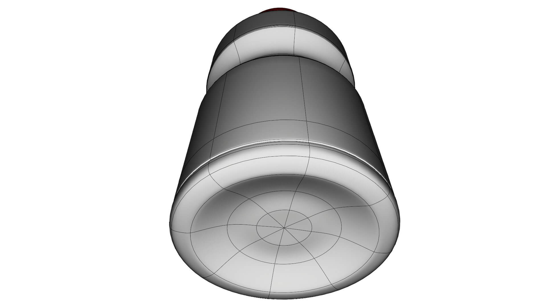 Yakult Milk Beverage - 3D Model by Blenduffo