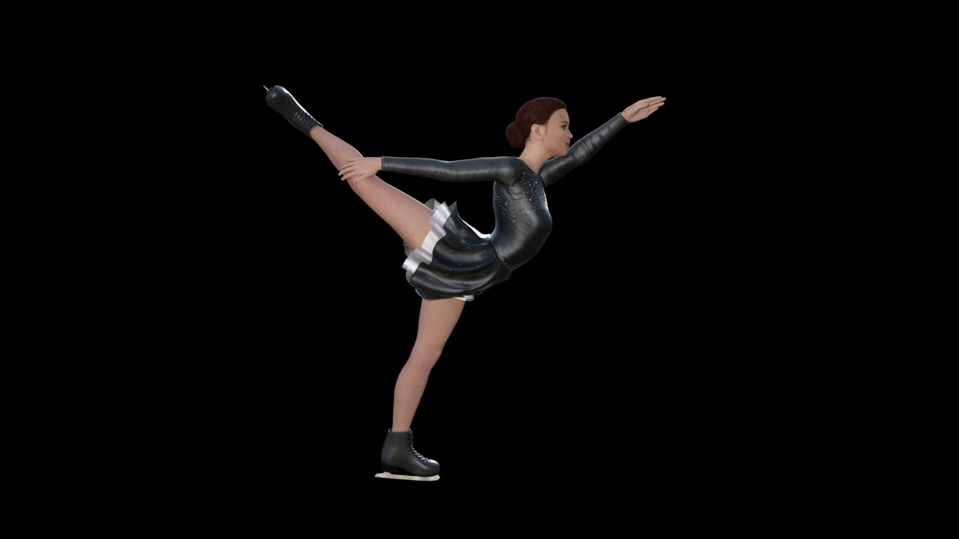 Figure Skating Poses Set - Daz Content by blinder