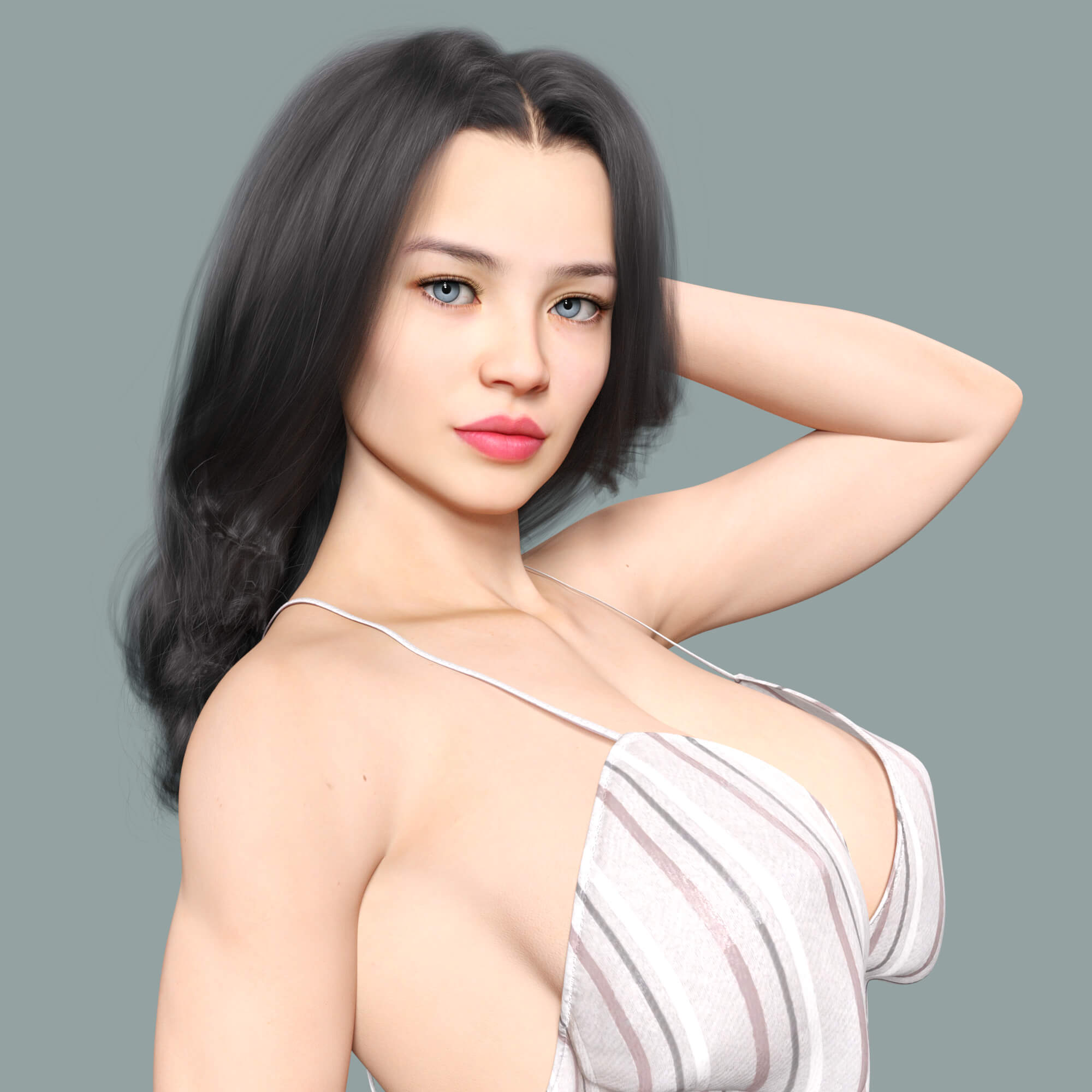 BA Audrey 3D Render, Digital Art by BlinkArt