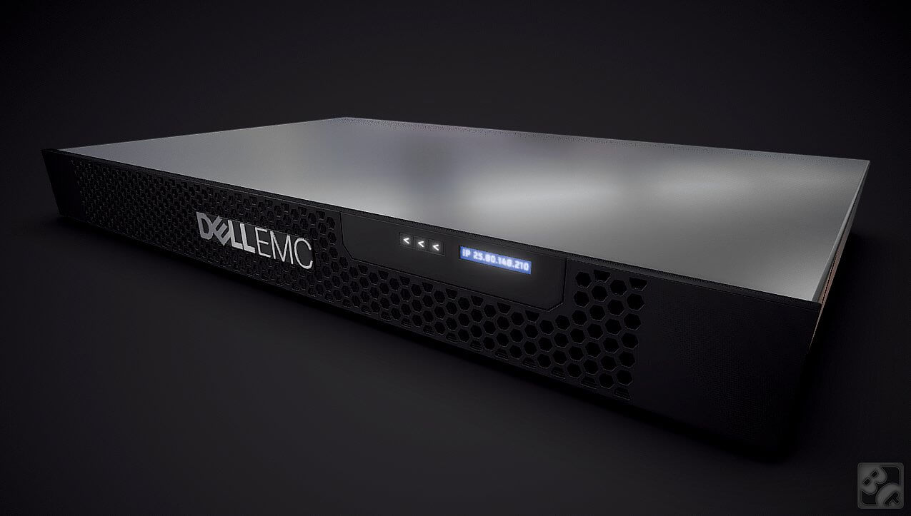 Dell EMC PowerEdge XR2 3D Render, Digital Art by BlockedGravity