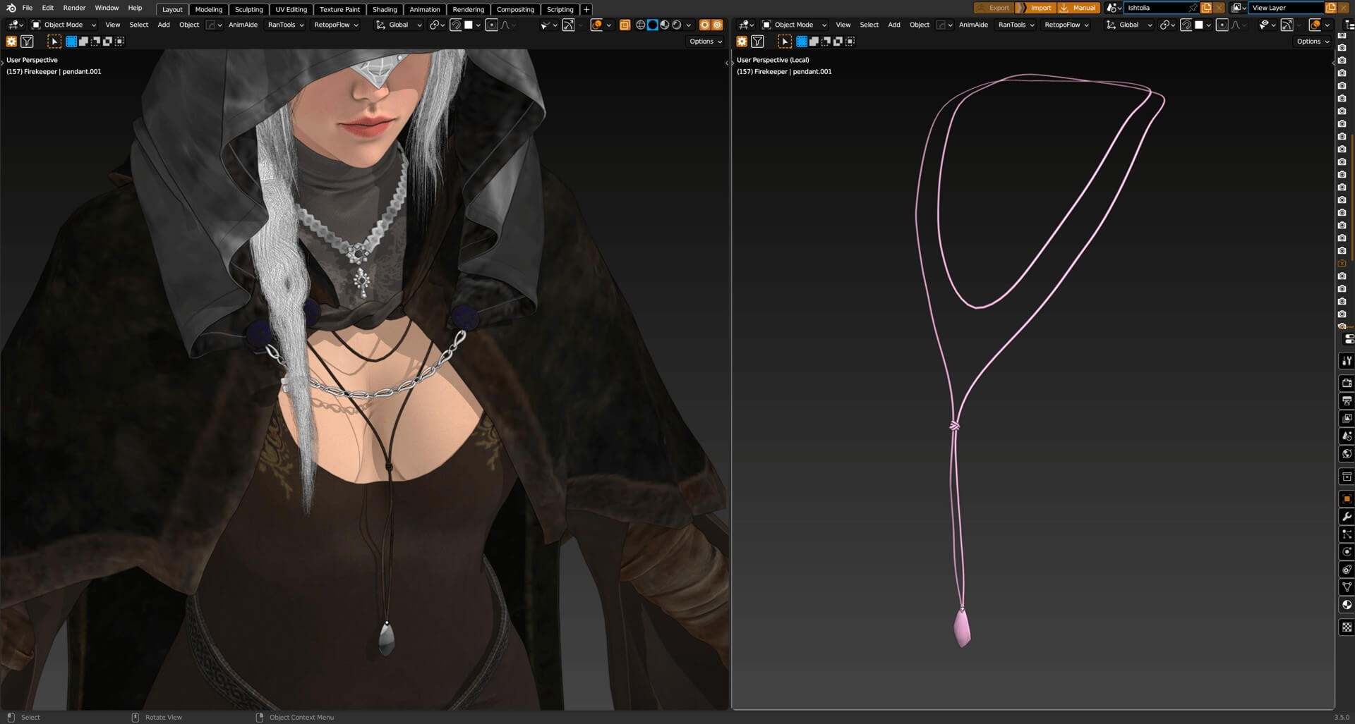 Behind the Scenes : Fire Keeper Ishtolia