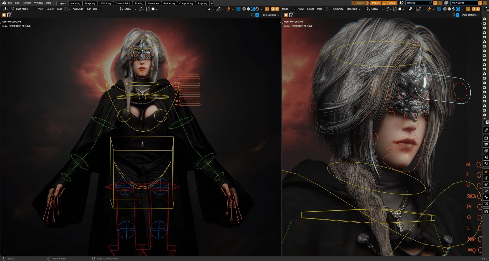 Behind the Scenes : Fire Keeper Ishtolia