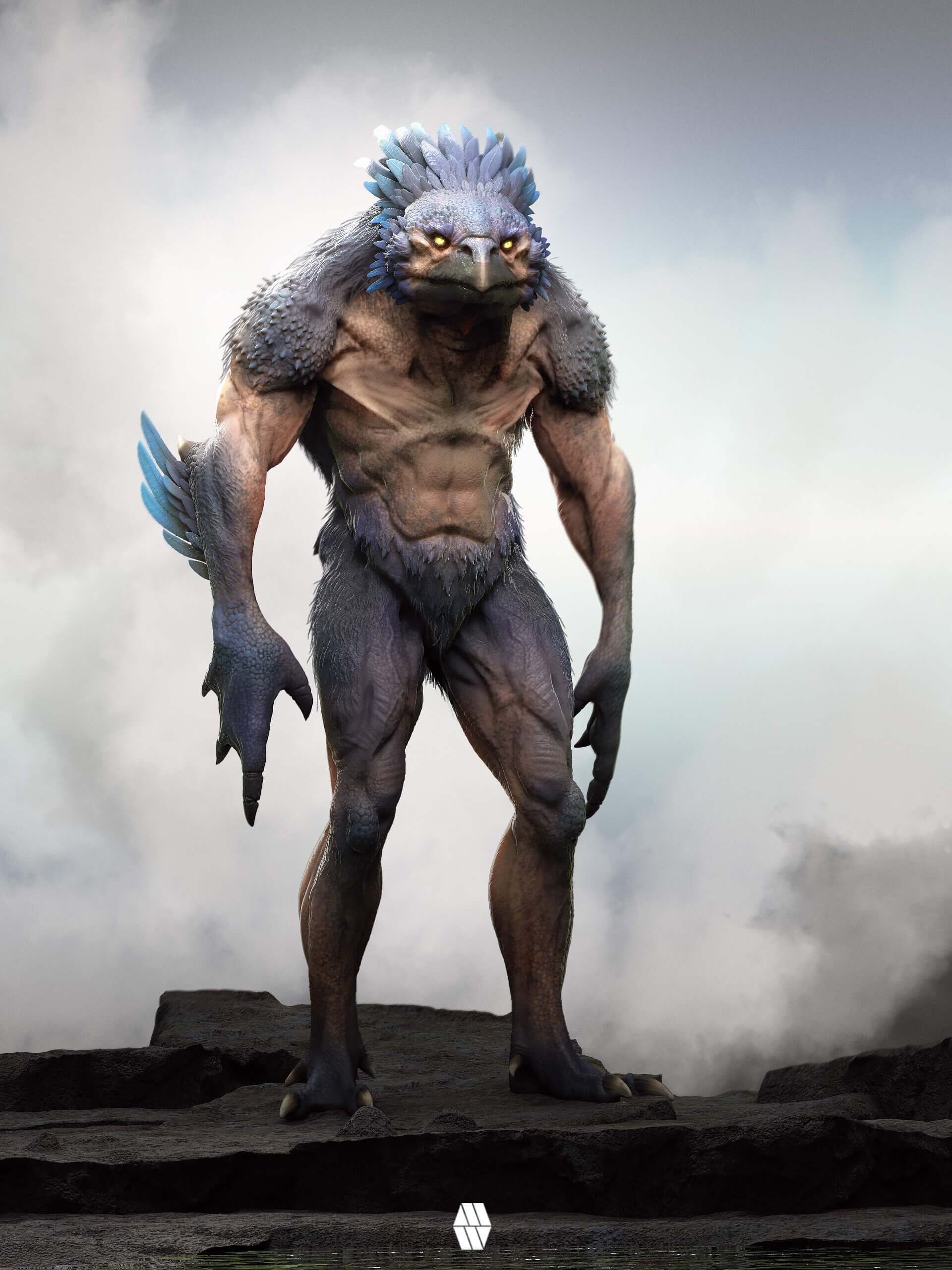 Marcus Whinney Reveals a Powerful New Alien 3D Character