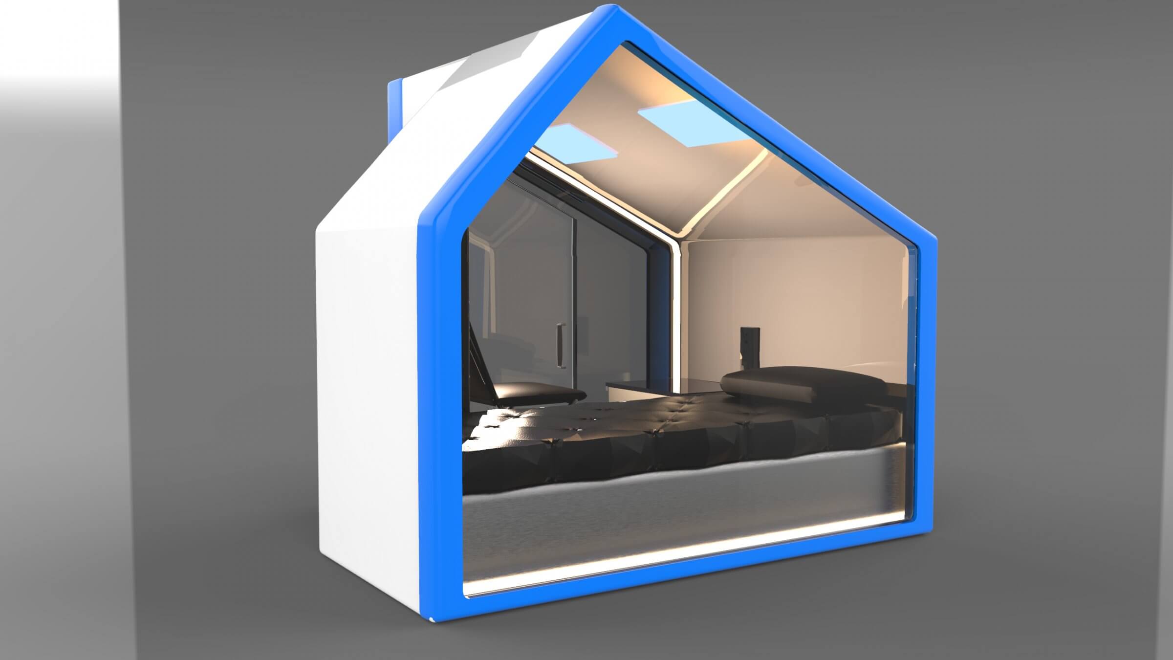 Private Airport Pod - 3D Model by Blossom