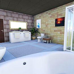 Beautiful 3D Render, Digital Art by Blue