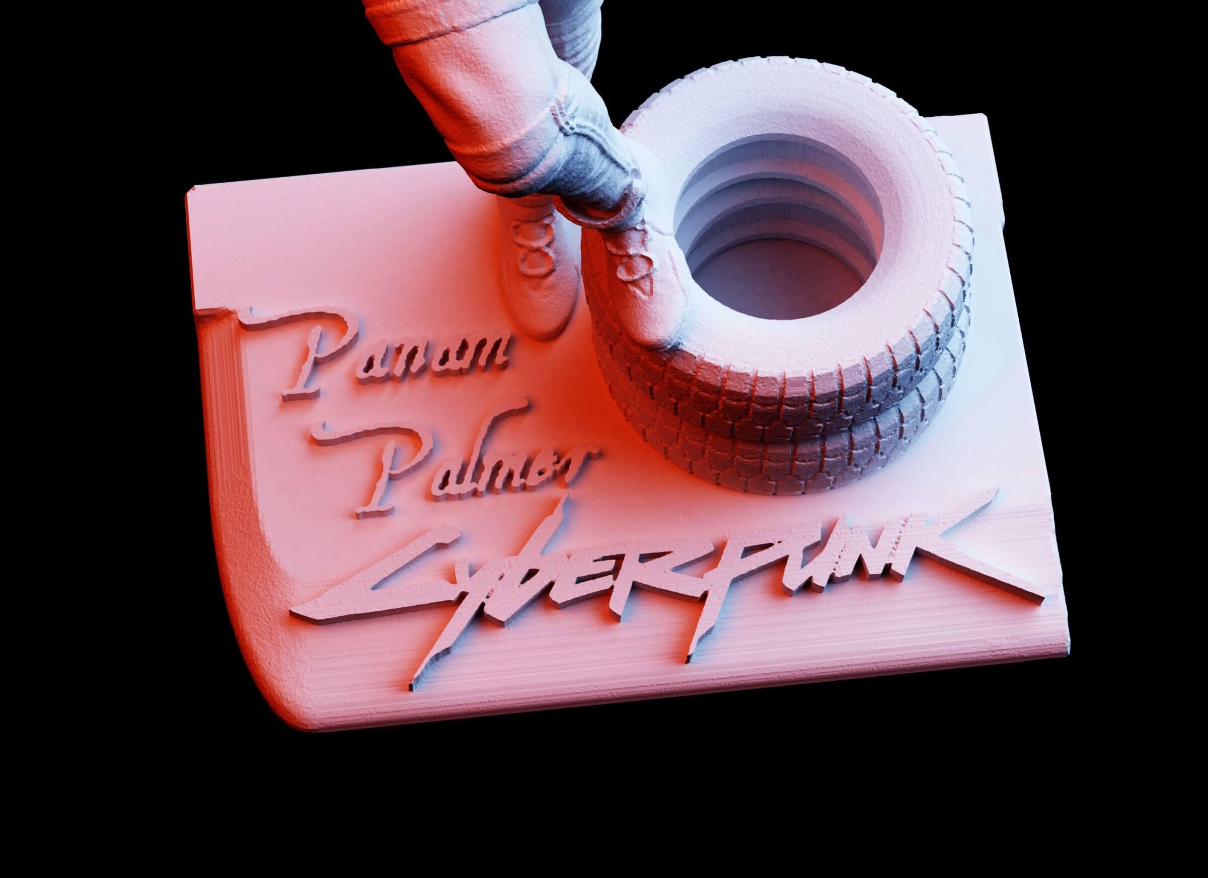 Cyberpunk 2077 Panam Palmer - 3D Model by BlueAzureArt