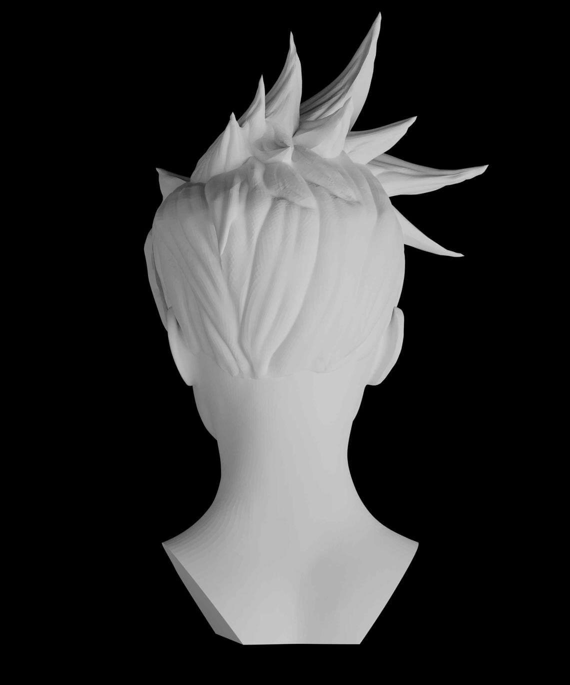 Overwatch Tracer Bust - 3D Model by BlueAzureArt