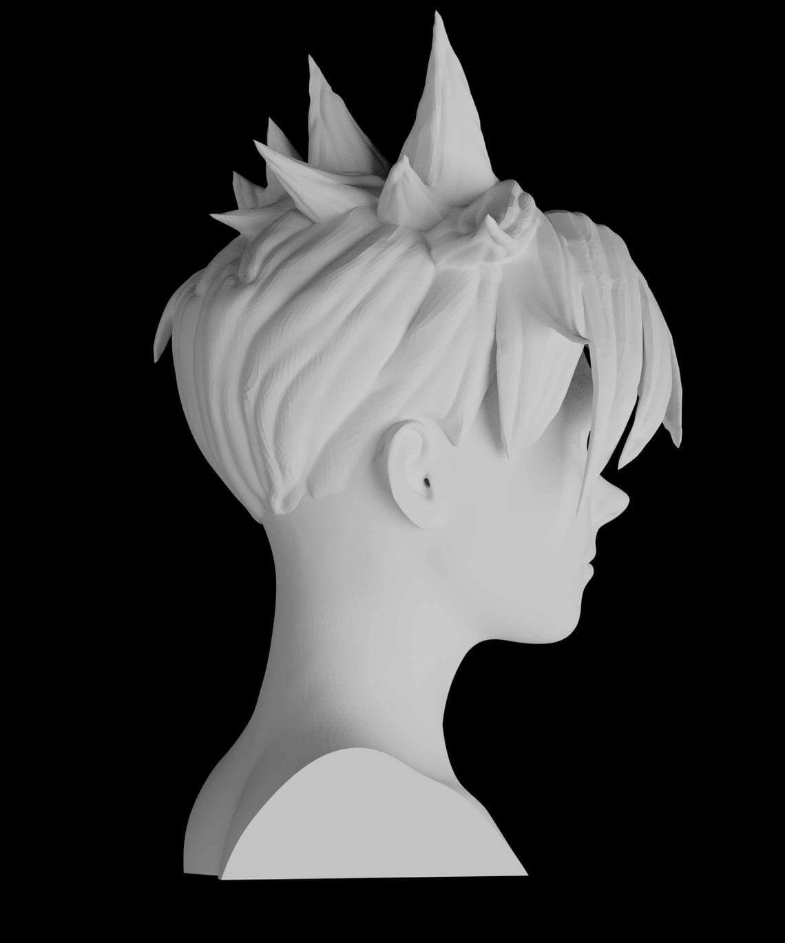 Overwatch Tracer Bust - 3D Model by BlueAzureArt