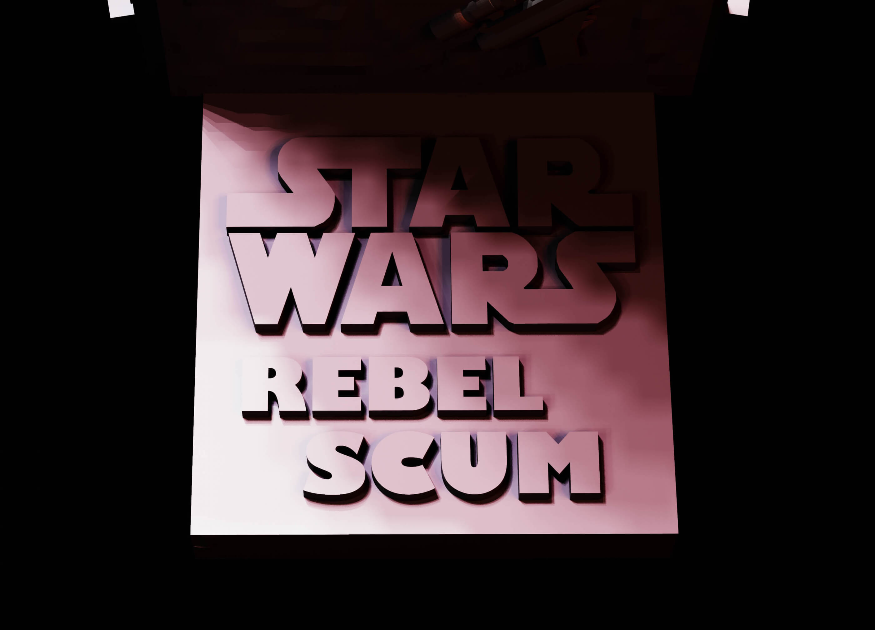 Rebel Scum in Carbonite - 3D Model by BlueAzureArt