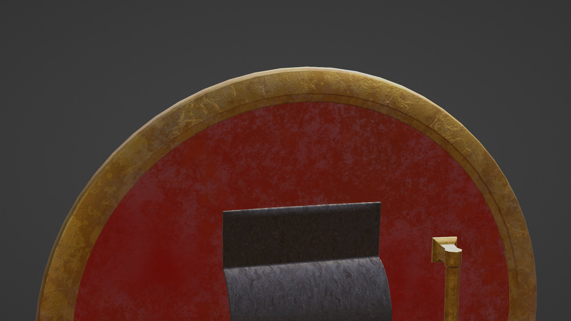 Ancient Greek City State Shield - Sparta 3D Model by BlueChris206