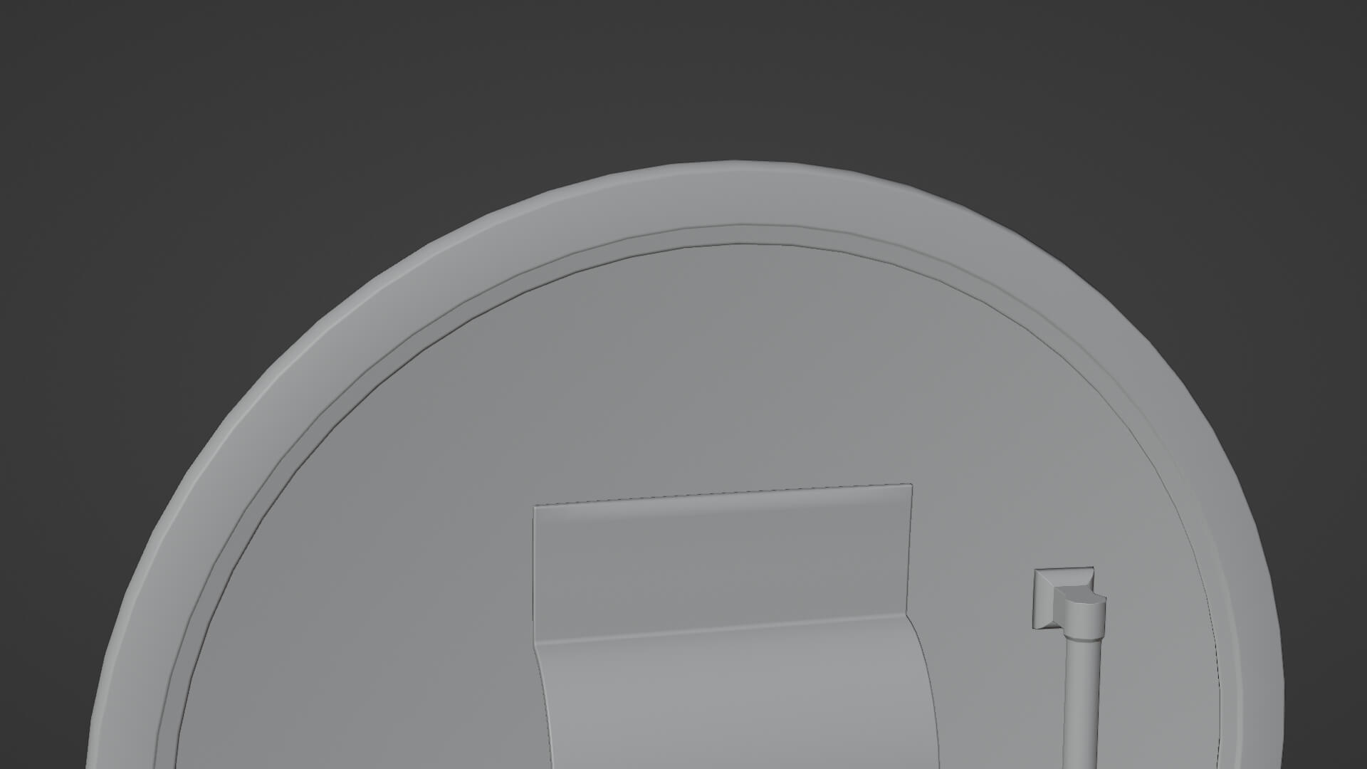 Ancient Greek City State Shield - Sparta 3D Model by BlueChris206