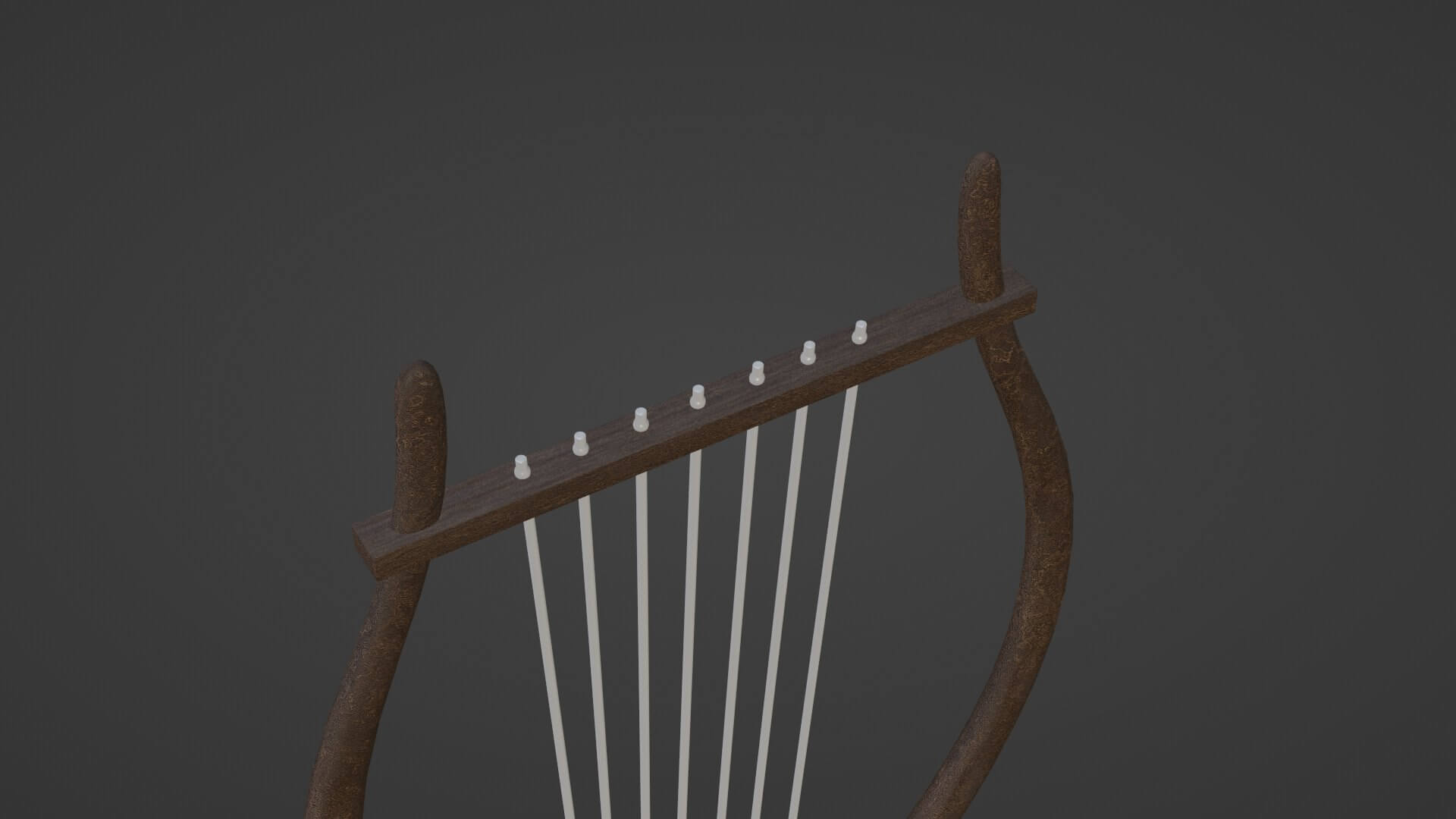 Apollos Lyre - Greek Mythology 3D Model by BlueChris206