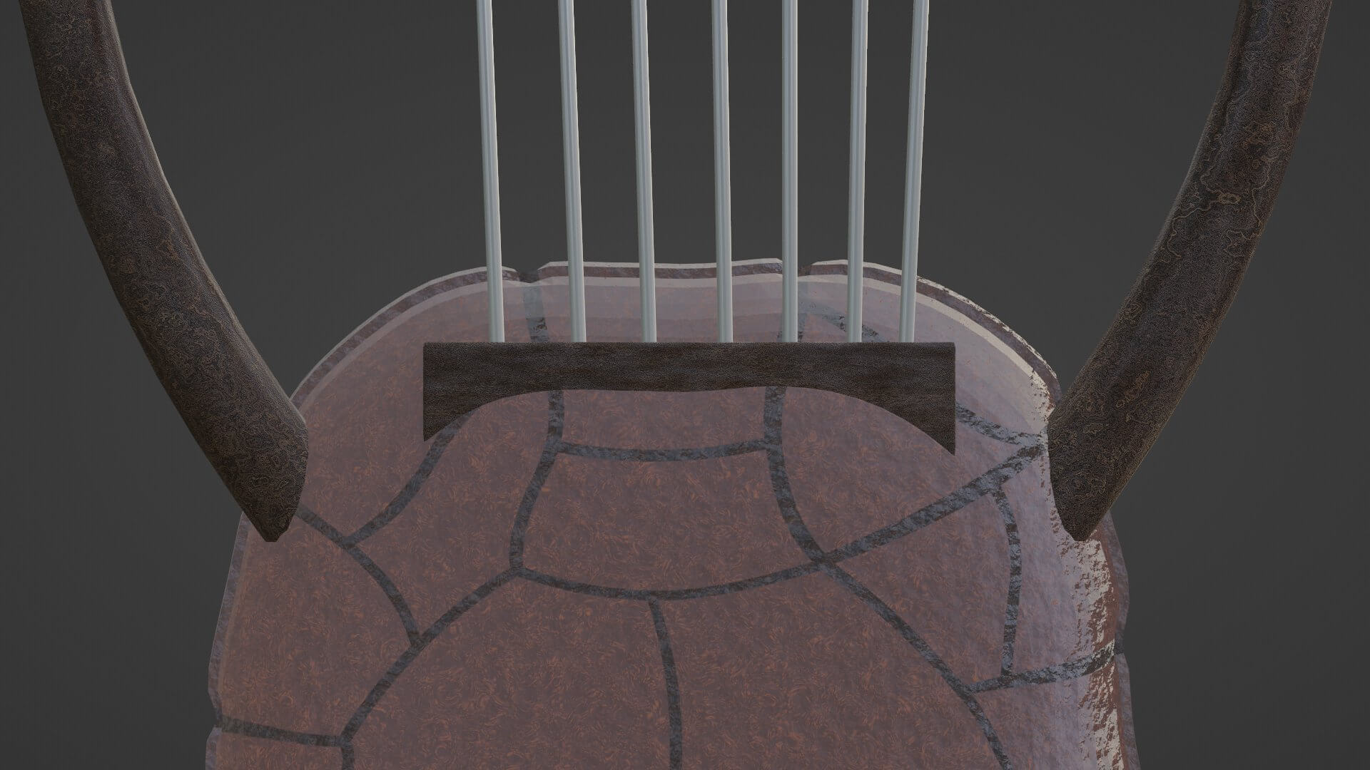 Apollos Lyre - Greek Mythology 3D Model by BlueChris206