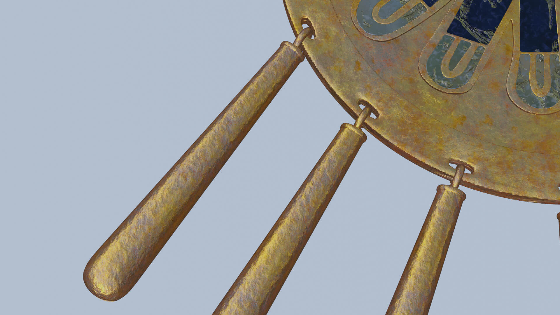 Aztec Atl Artifact - 3D Model by BlueChris206