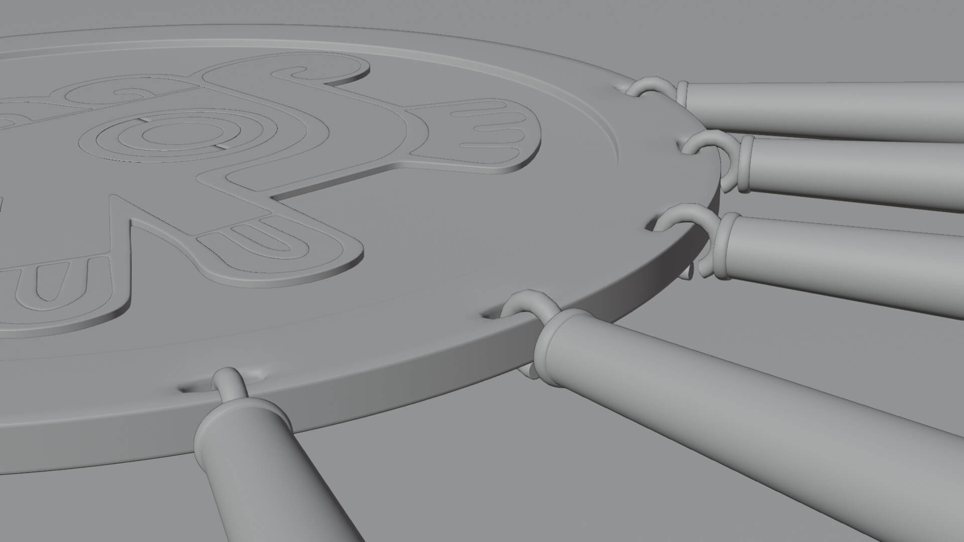 Aztec Atl Artifact - 3D Model by BlueChris206