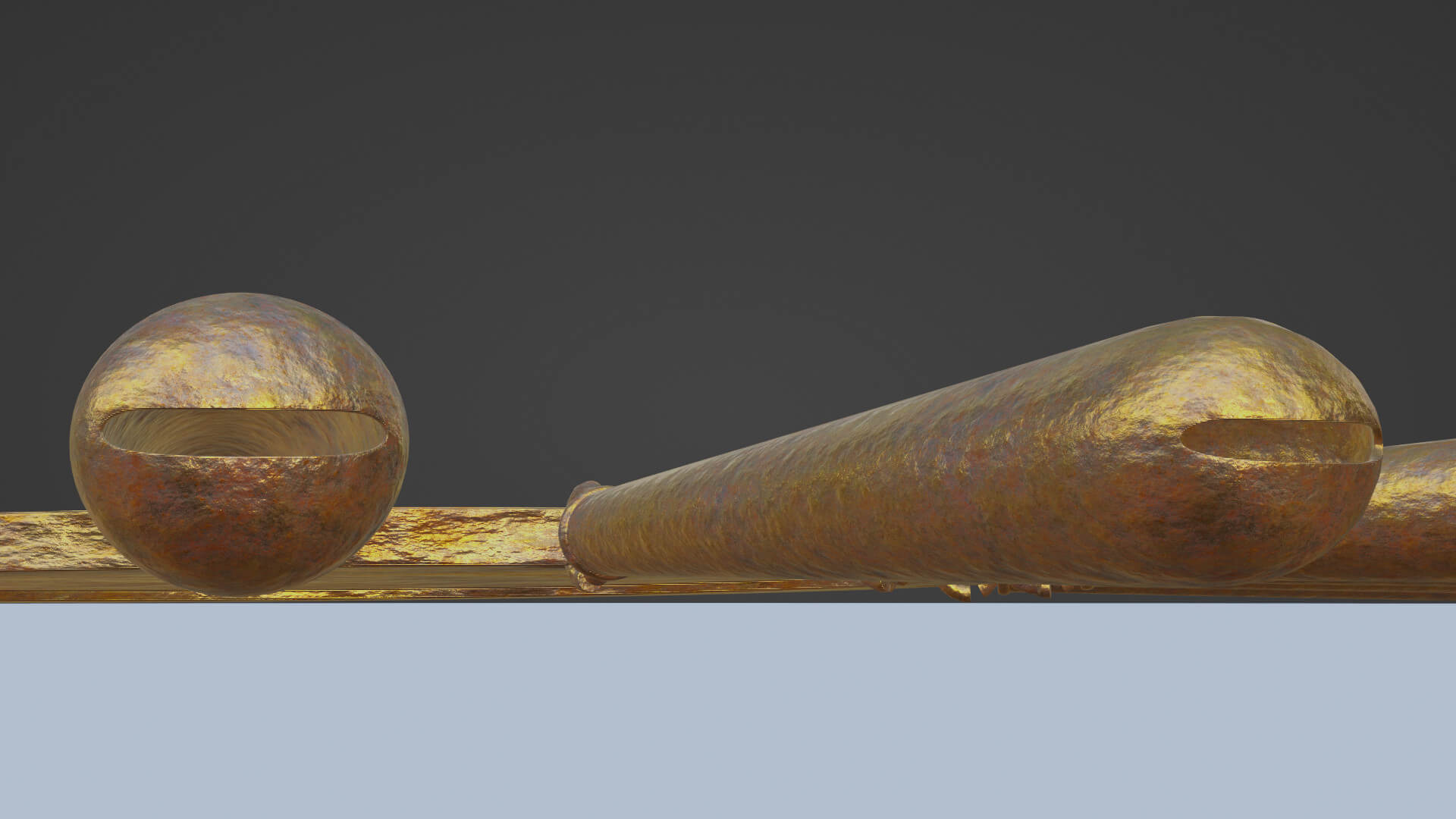 Aztec Atl Artifact - 3D Model by BlueChris206