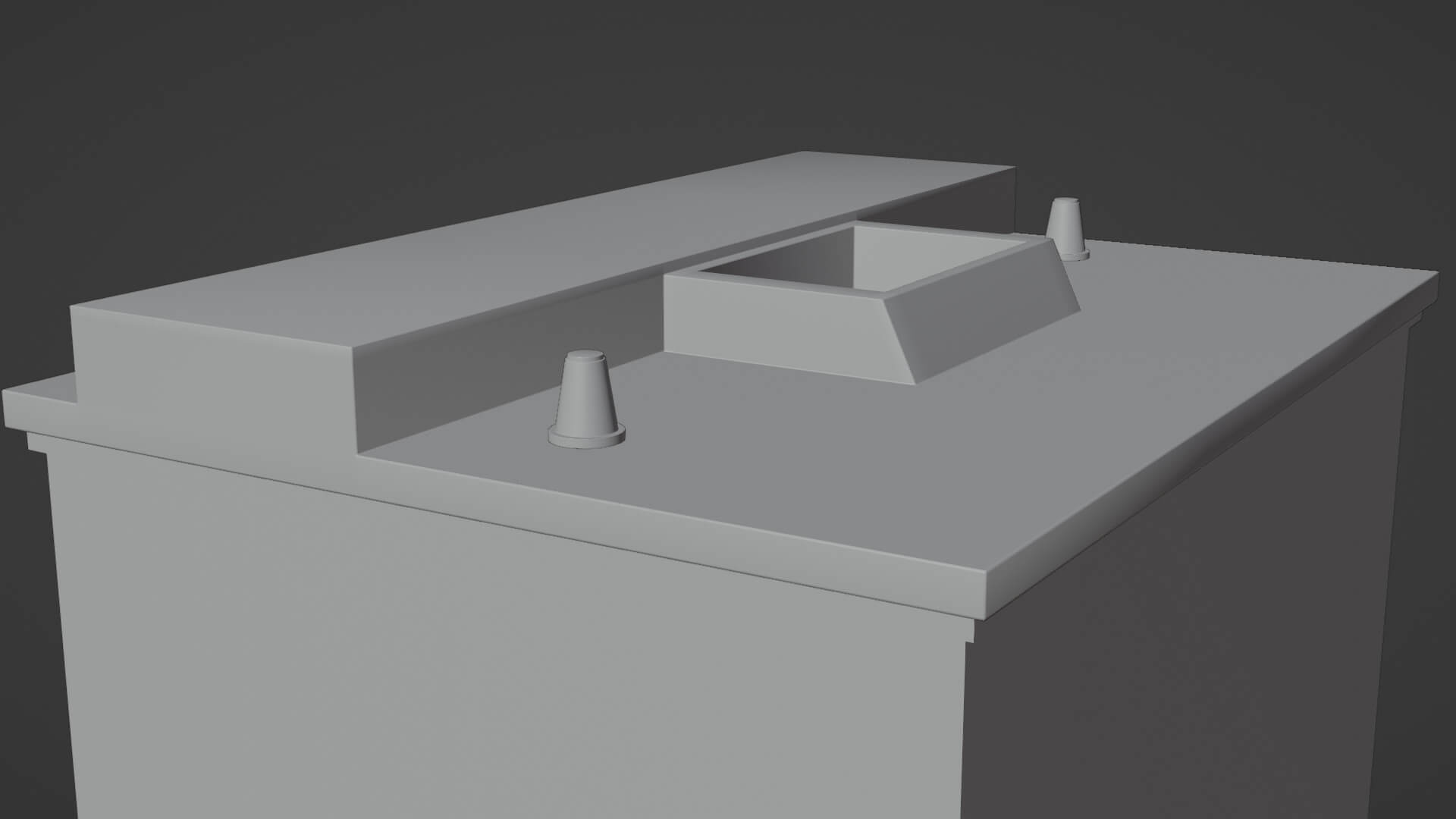 Car Battery - Simple 3D Model by BlueChris206