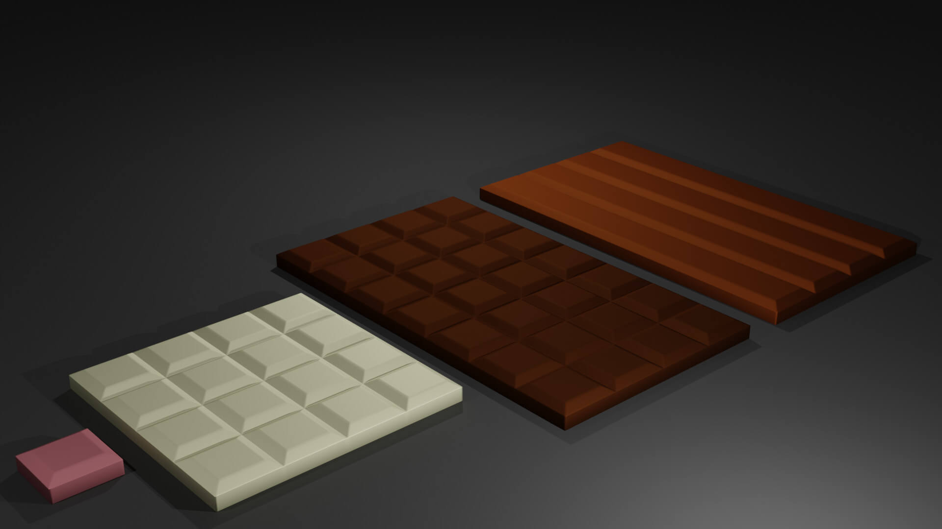 Chocolate Bars - 3D Model by BlueChris206