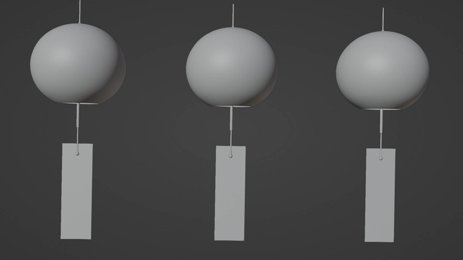 Furin - Wind Chimes 3D Model by BlueChris206