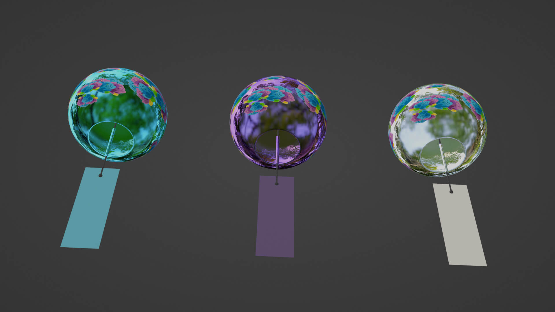 Furin - Wind Chimes 3D Model by BlueChris206