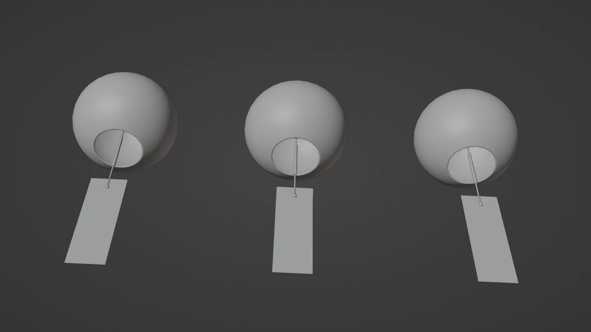 Furin - Wind Chimes 3D Model by BlueChris206