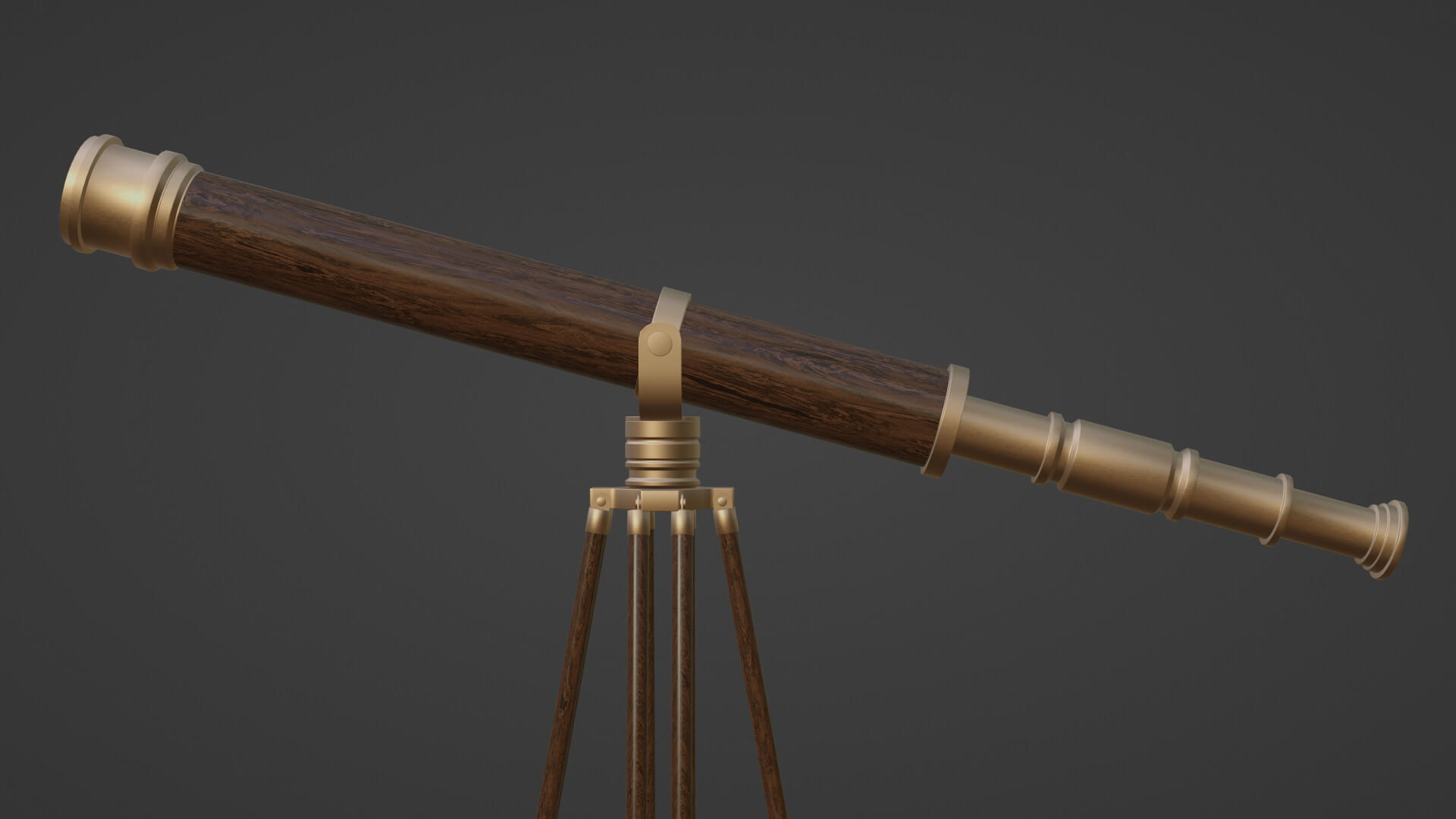 Galileo Telescope - 3D Model by BlueChris206
