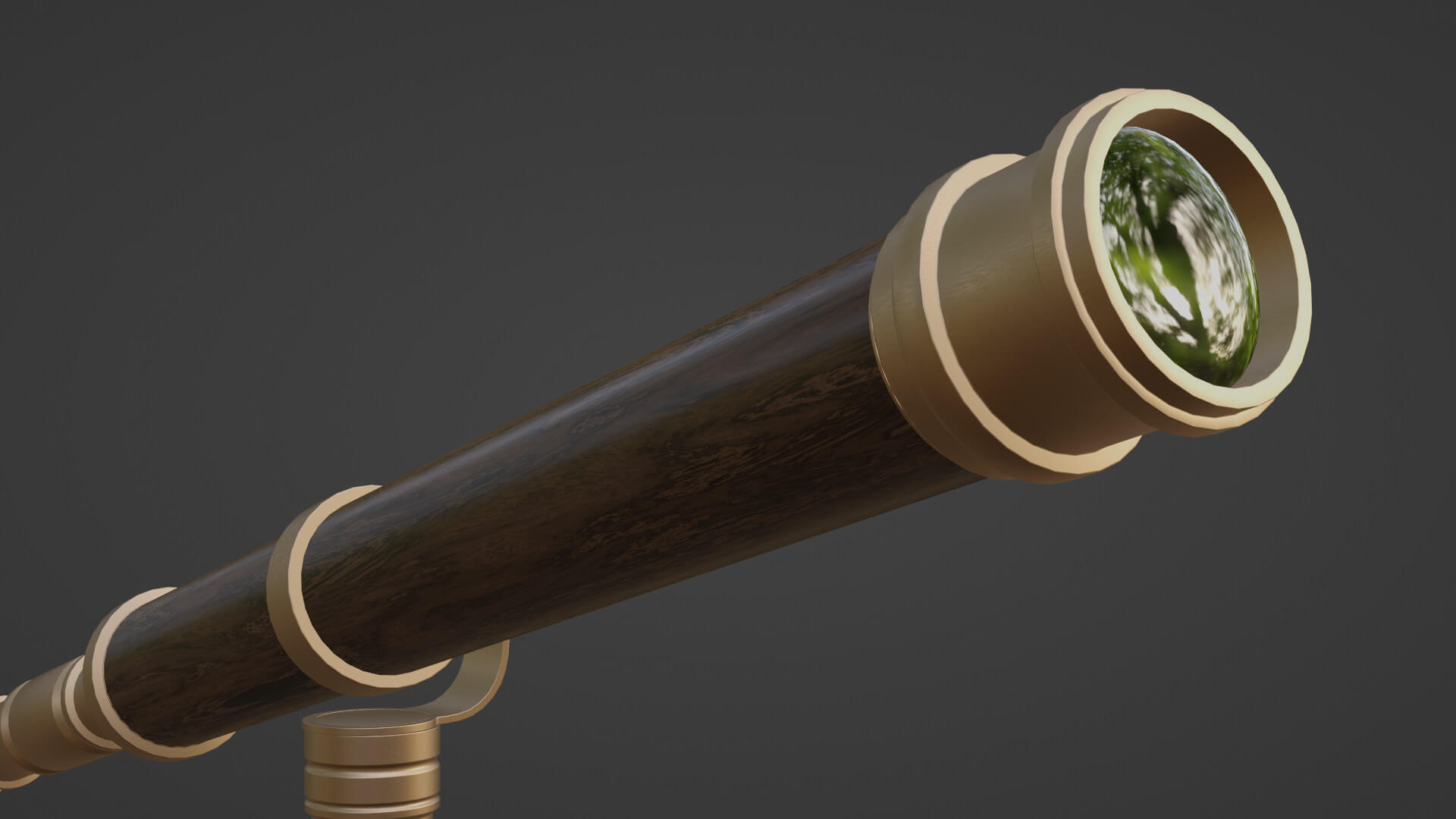Galileo Telescope - 3D Model by BlueChris206