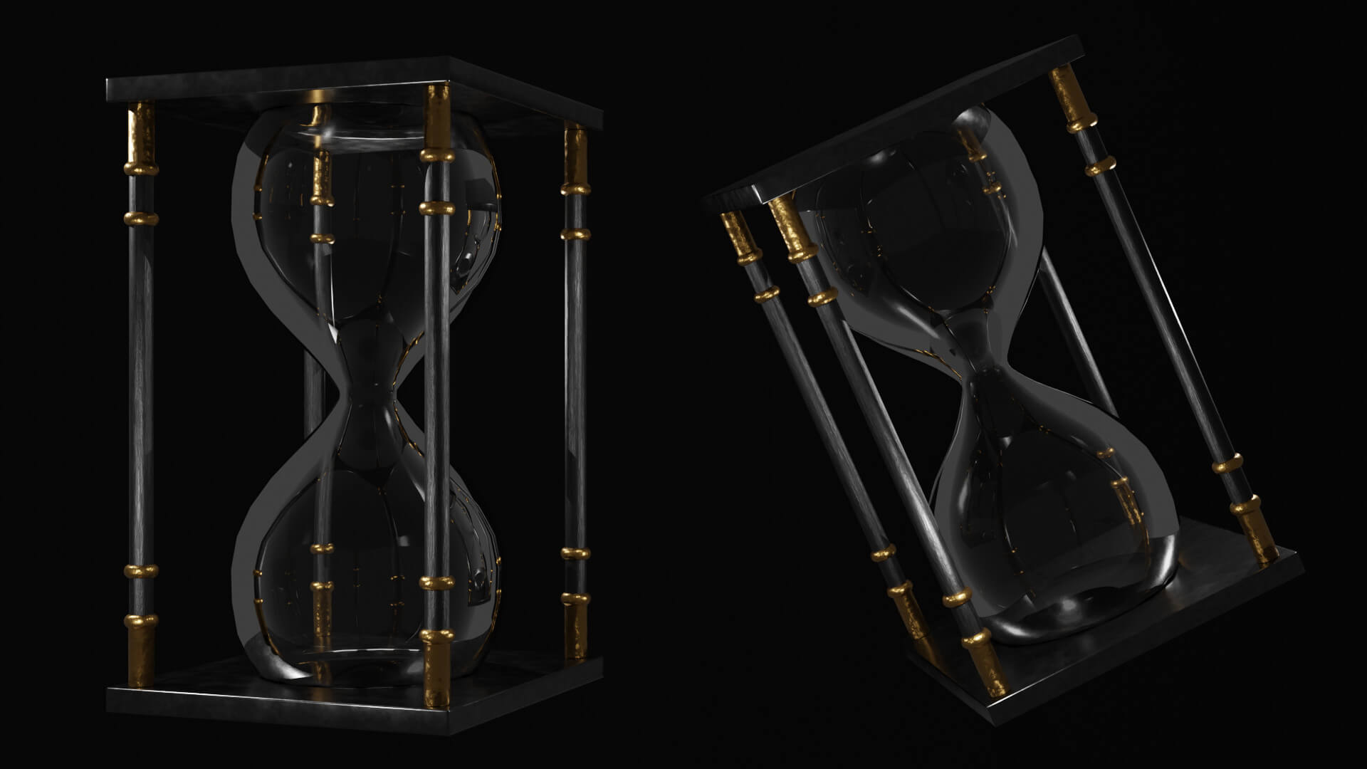 Hourglass (Sun Wukong Staff) - 3D Model by BlueChris206