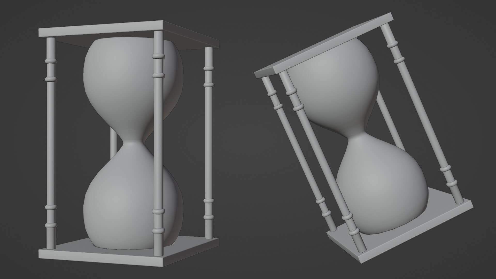 Hourglass (Sun Wukong Staff) - 3D Model by BlueChris206