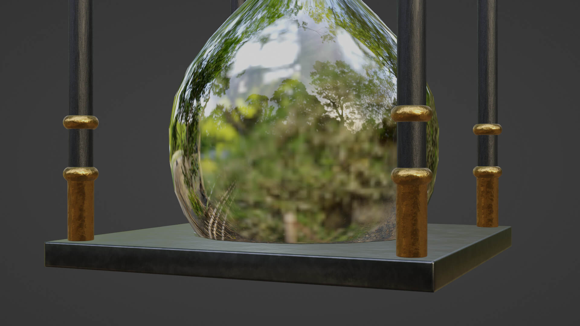 Hourglass (Sun Wukong Staff) - 3D Model by BlueChris206