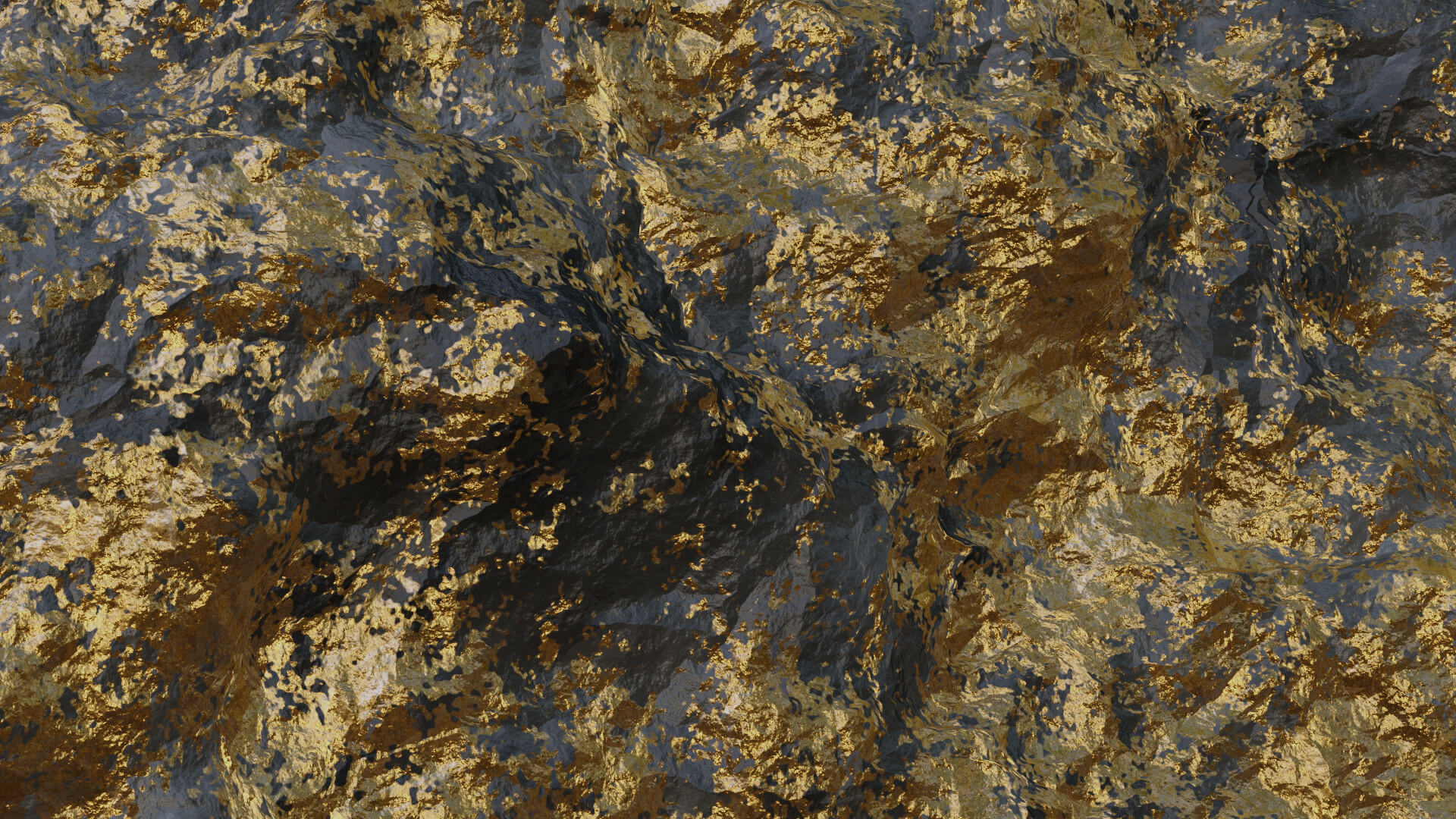 Gold & Silver Nuggets - 3D Model by BlueChris206