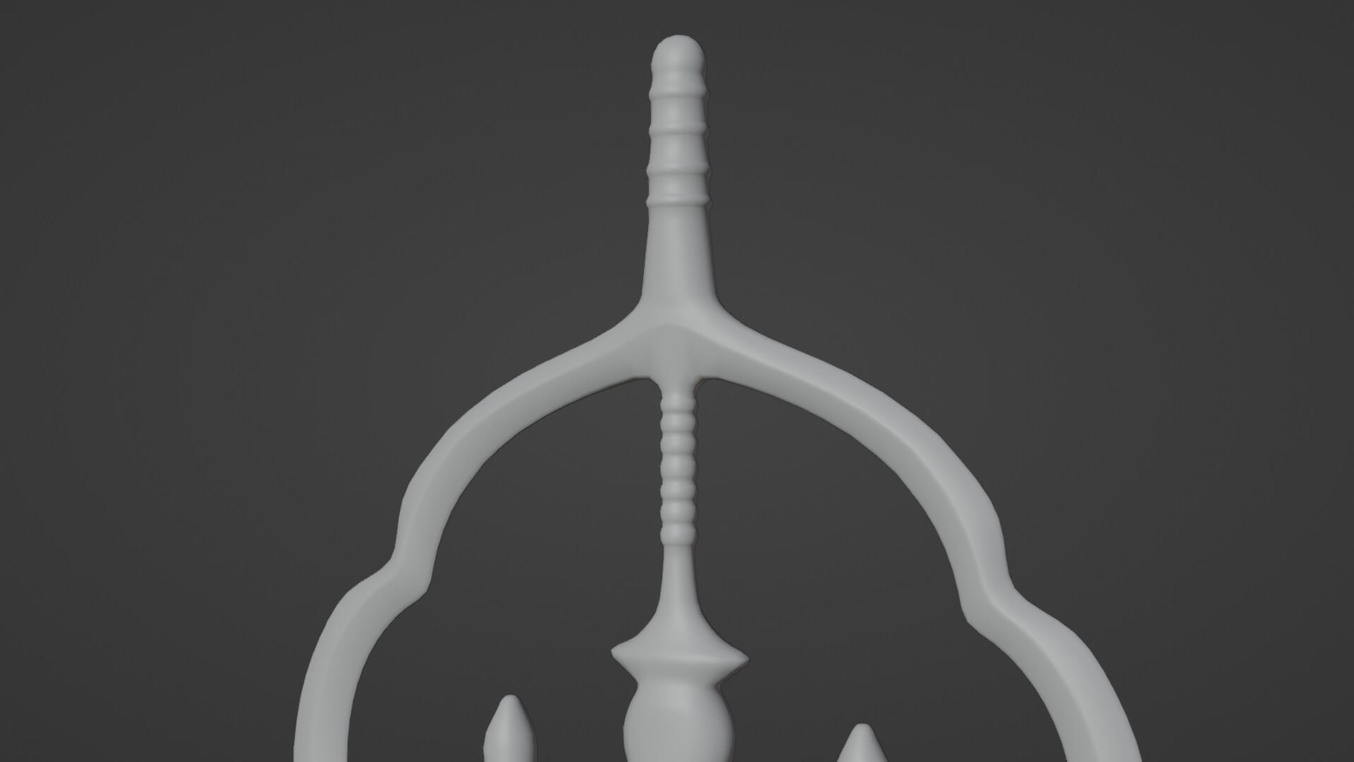 Japanese Priest Staff - 3D Model by BlueChris206