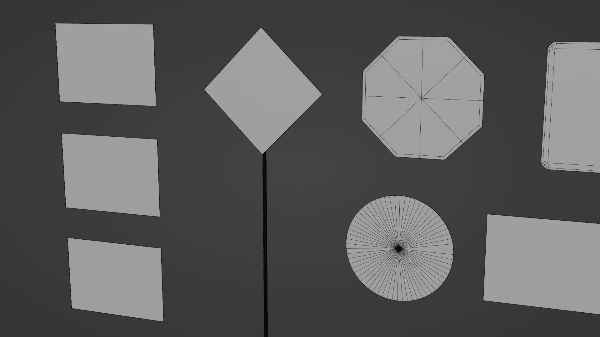 Signs & Road Signs - 3D Model by BlueChris206