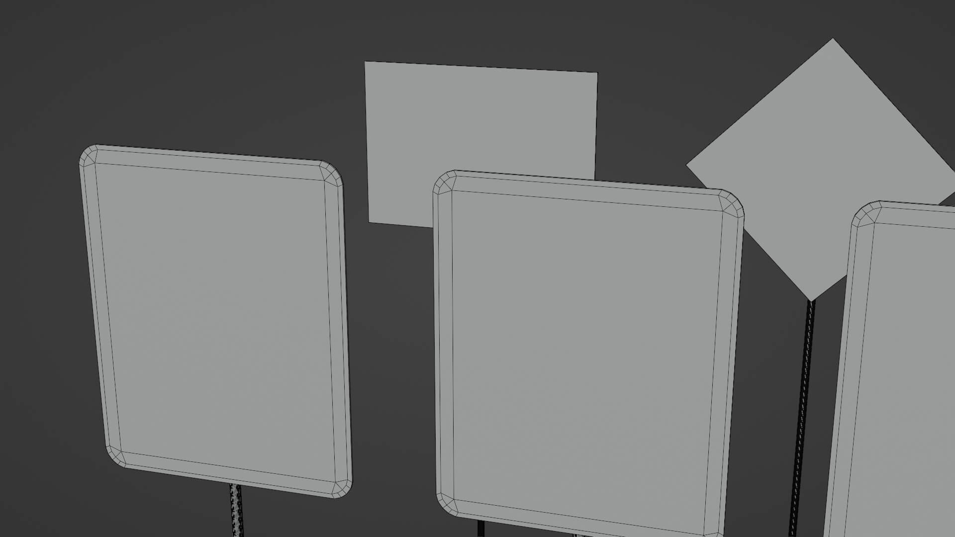 Signs & Road Signs - 3D Model by BlueChris206