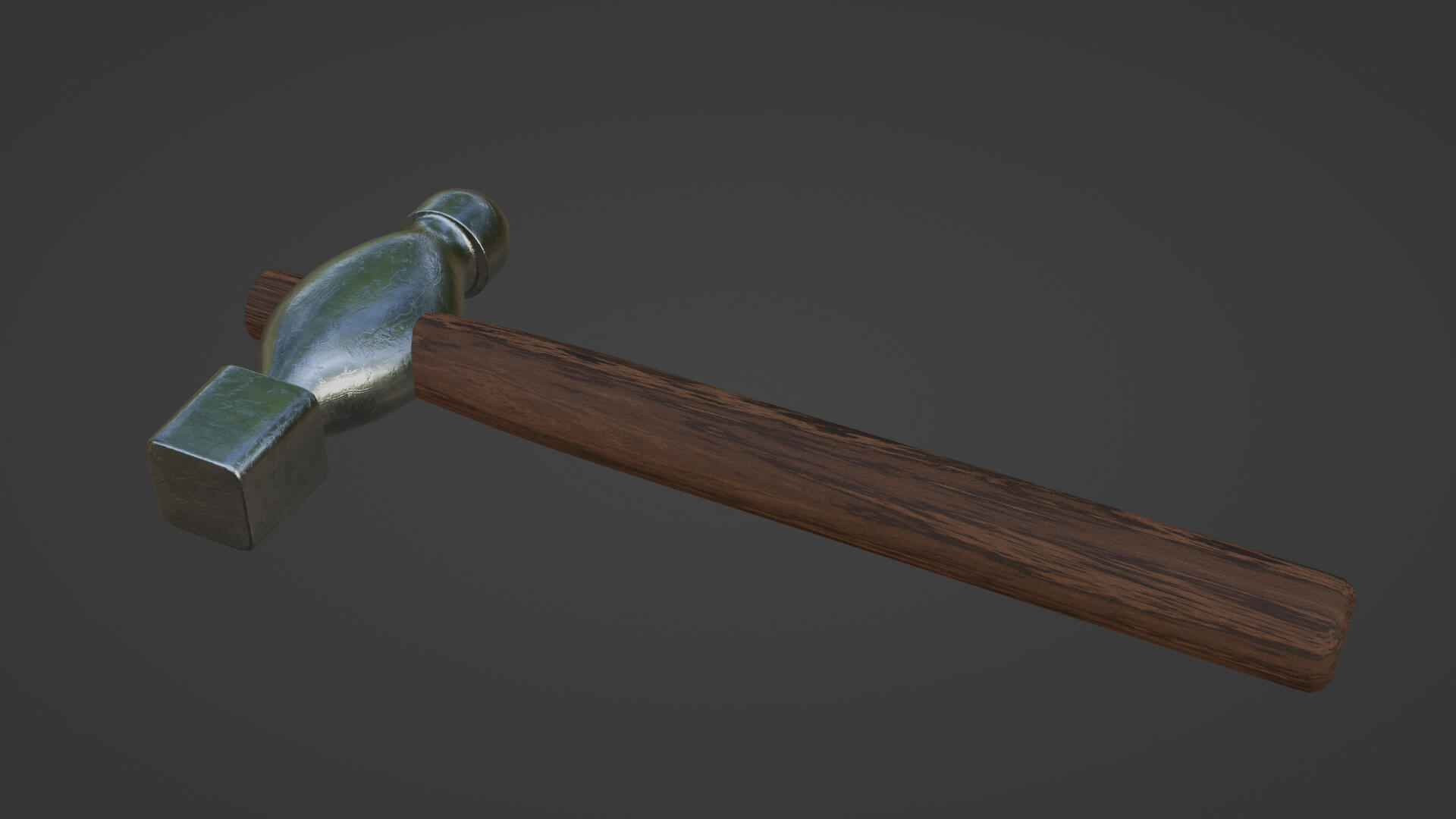 Small Ball Peen Hammer - 3D Model by BlueChris206
