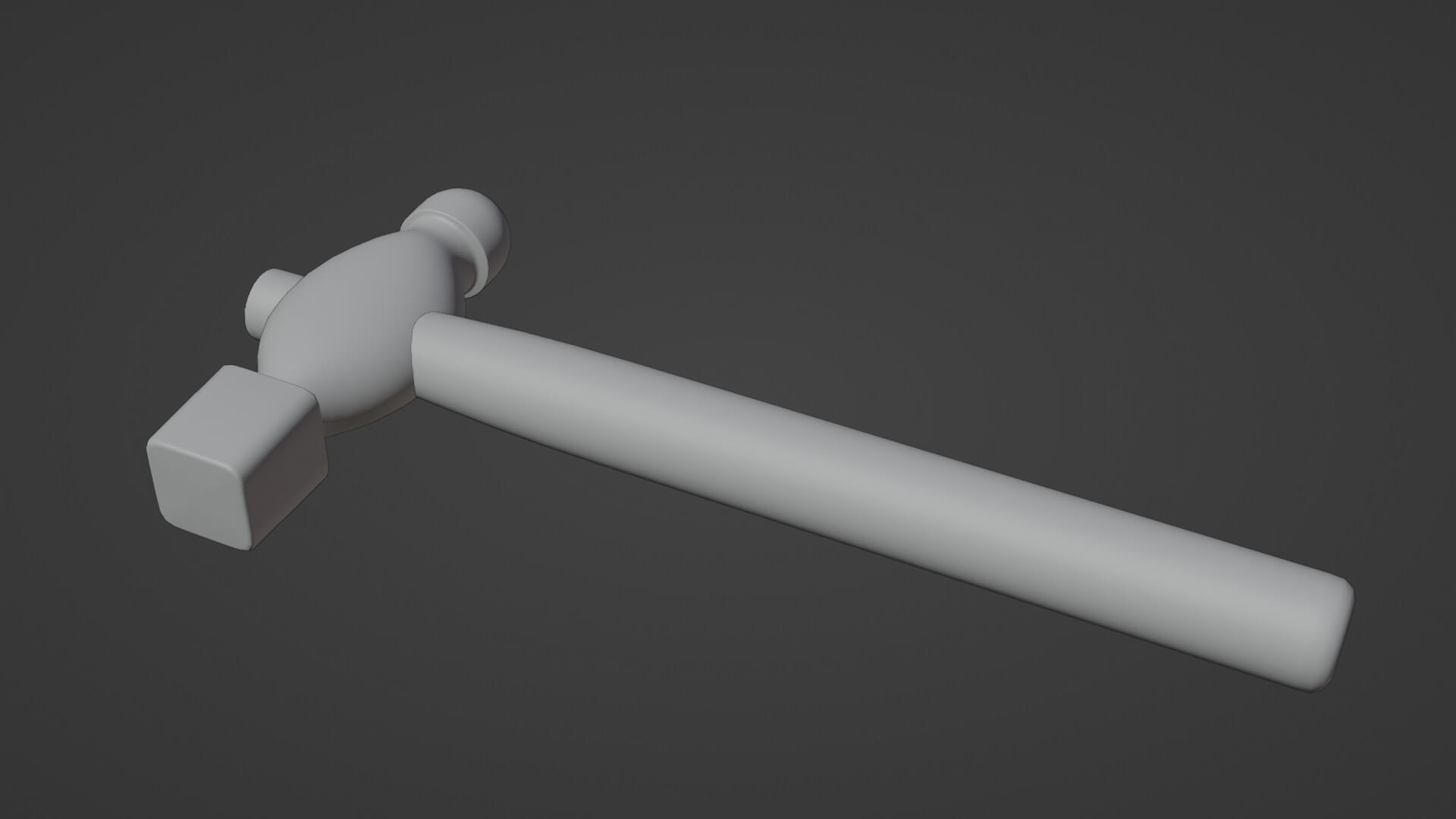 Small Ball Peen Hammer - 3D Model by BlueChris206