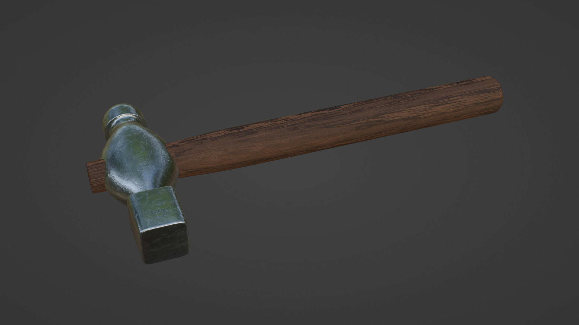 Small Ball Peen Hammer - 3D Model by BlueChris206