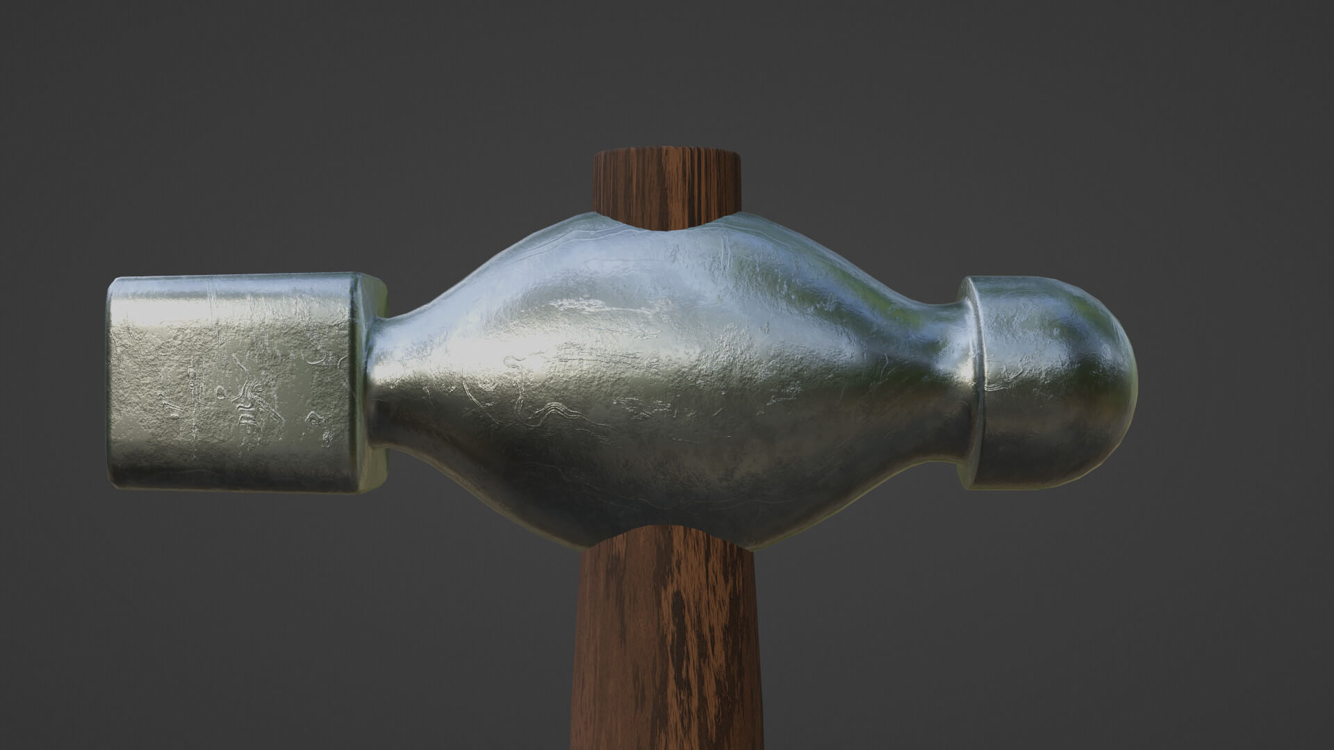 Small Ball Peen Hammer - 3D Model by BlueChris206