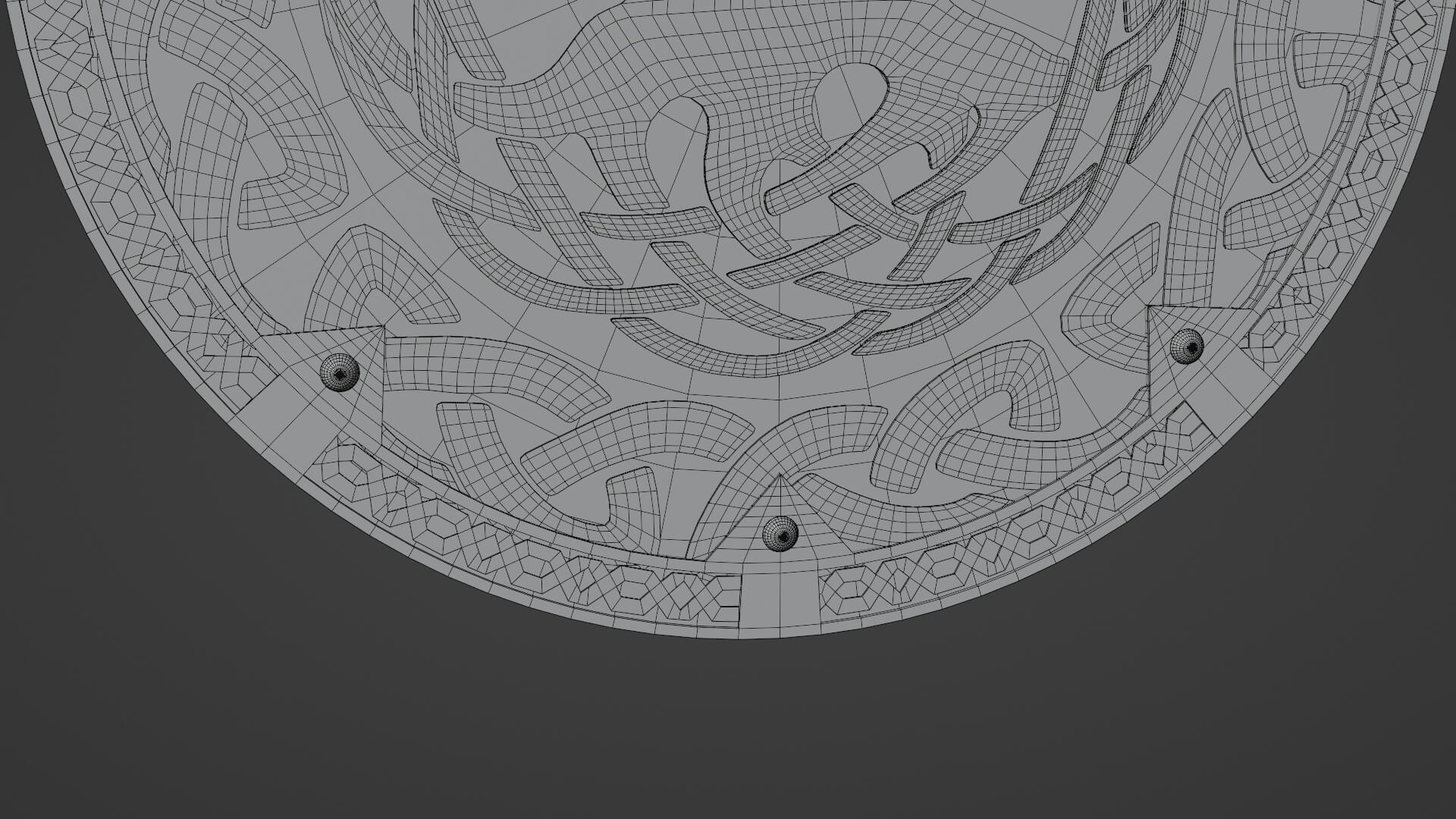 Viking Shield - Asgard 3D Model by BlueChris206