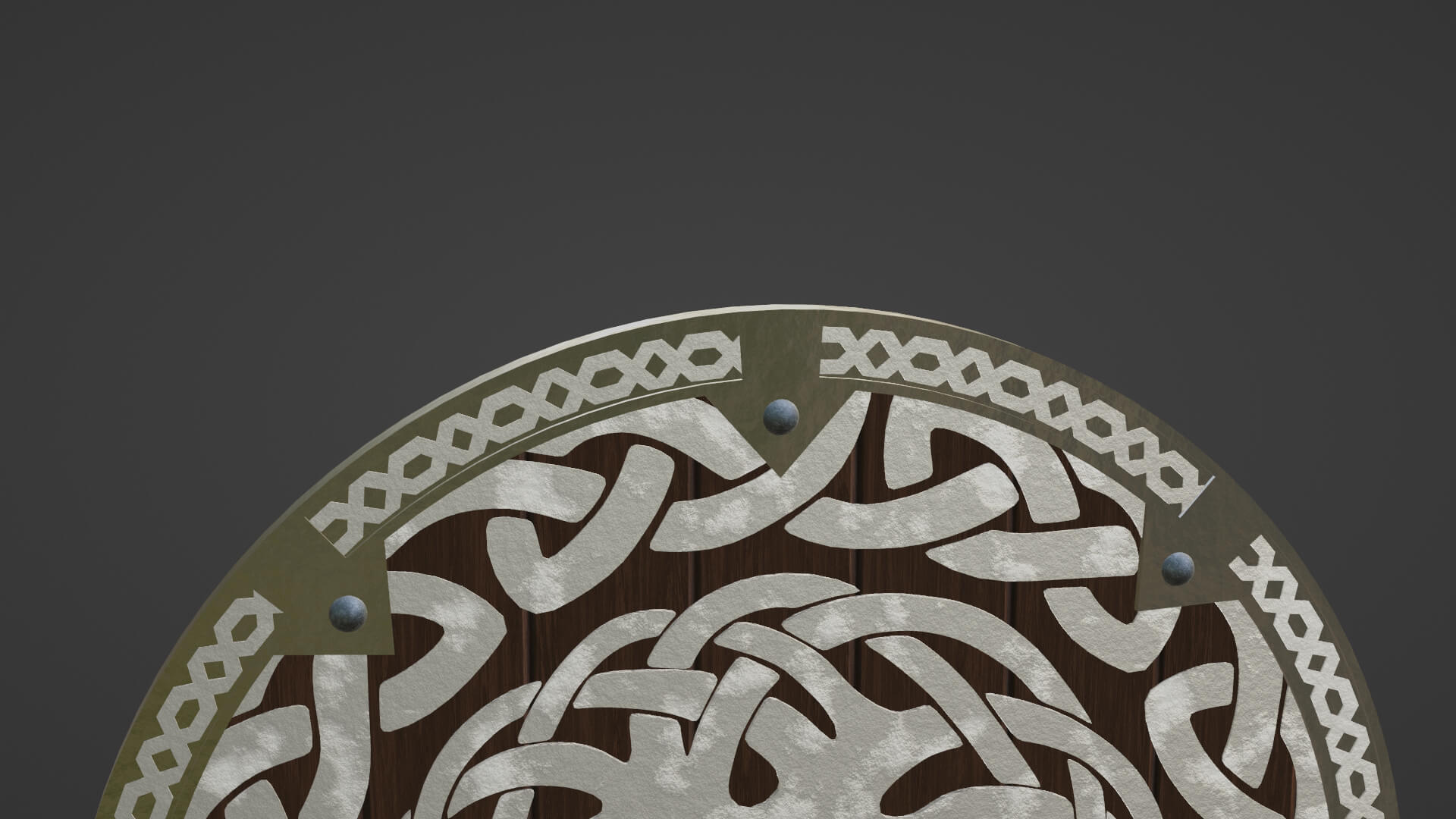 Viking Shield - Jotunheim 3D Model by BlueChris206