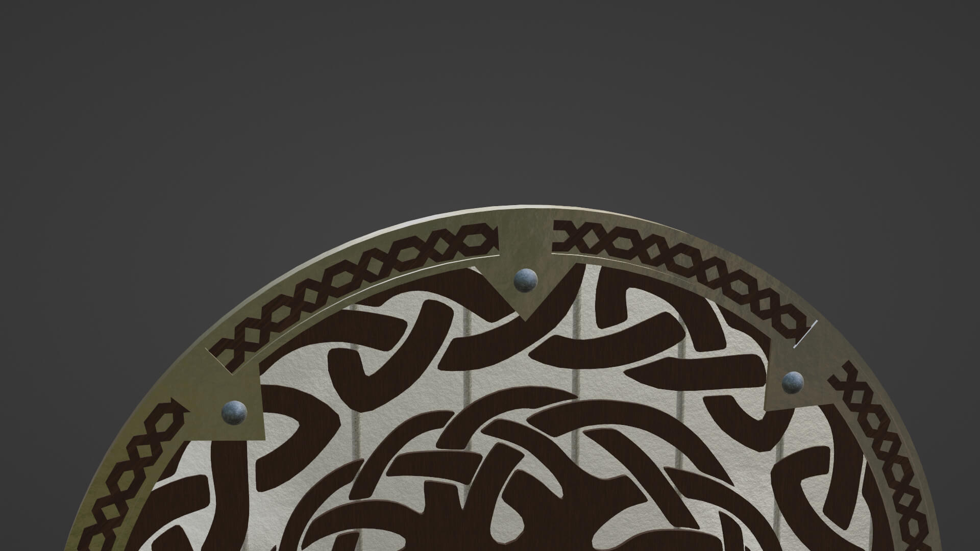 Viking Shield - Jotunheim 3D Model by BlueChris206