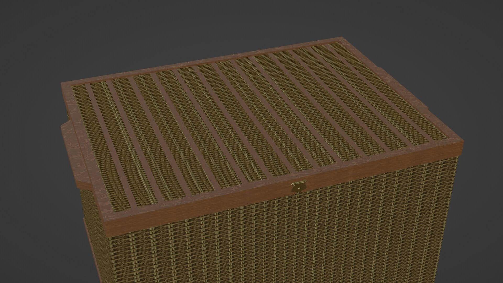 Wicker Box - 3D Model by BlueChris206