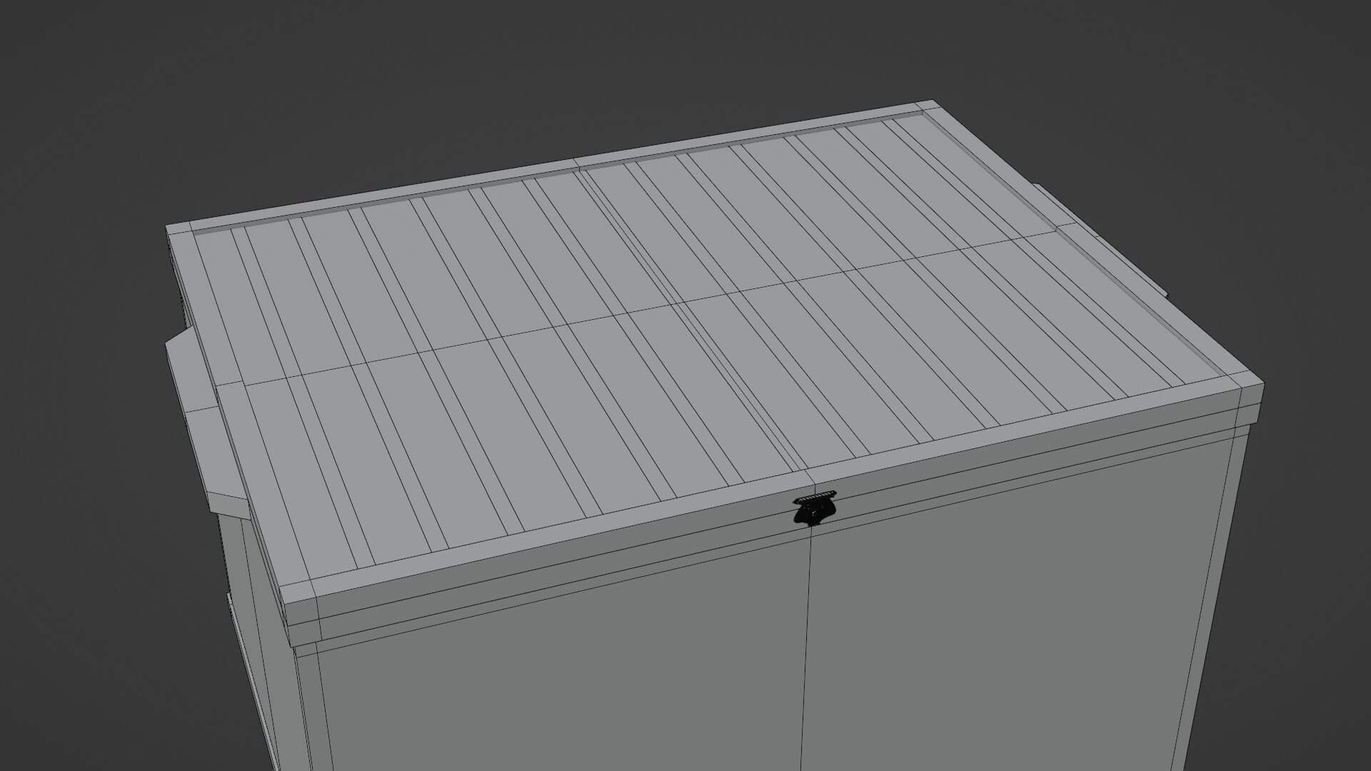 Wicker Box - 3D Model by BlueChris206