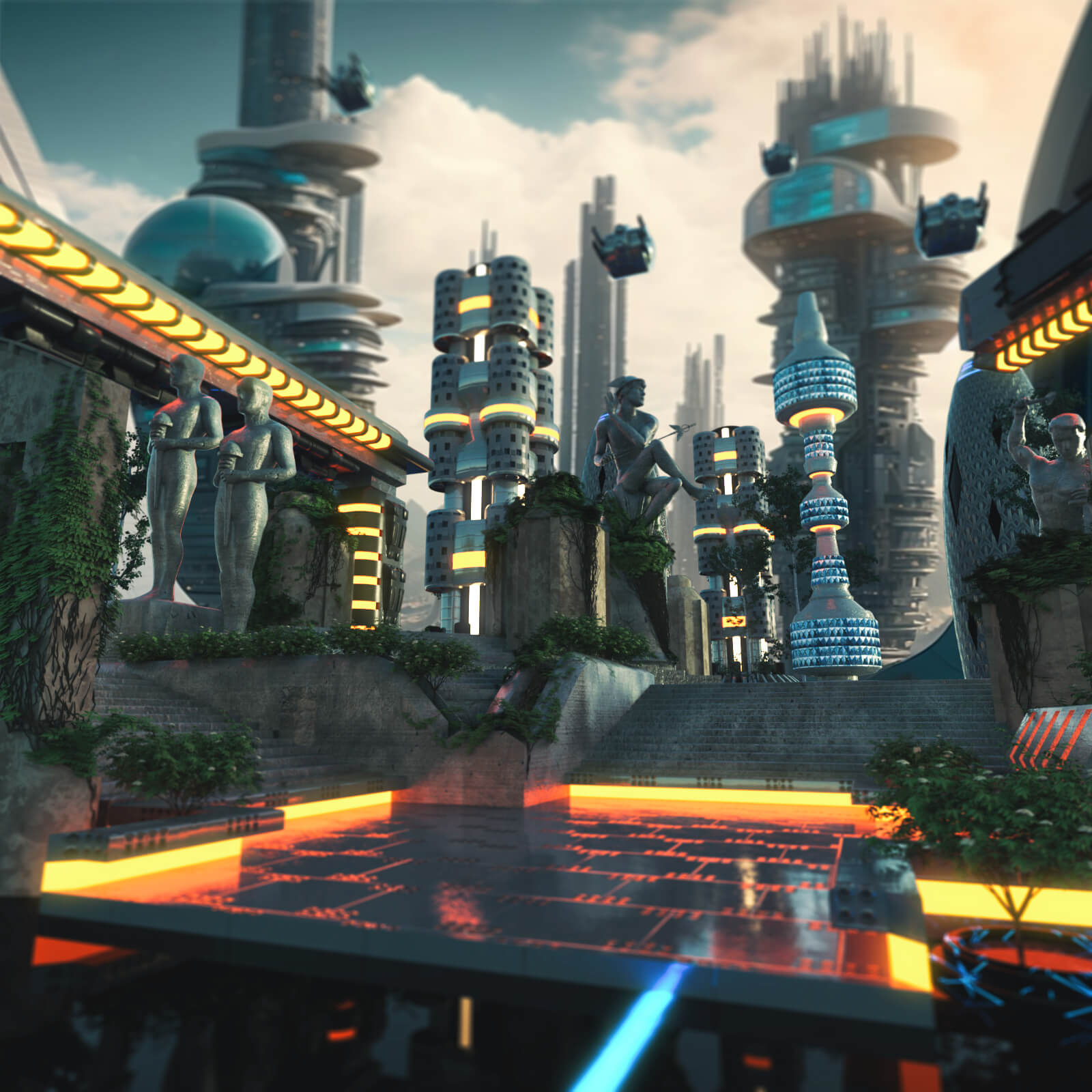 Androme 3D Render | RenderHub Gallery