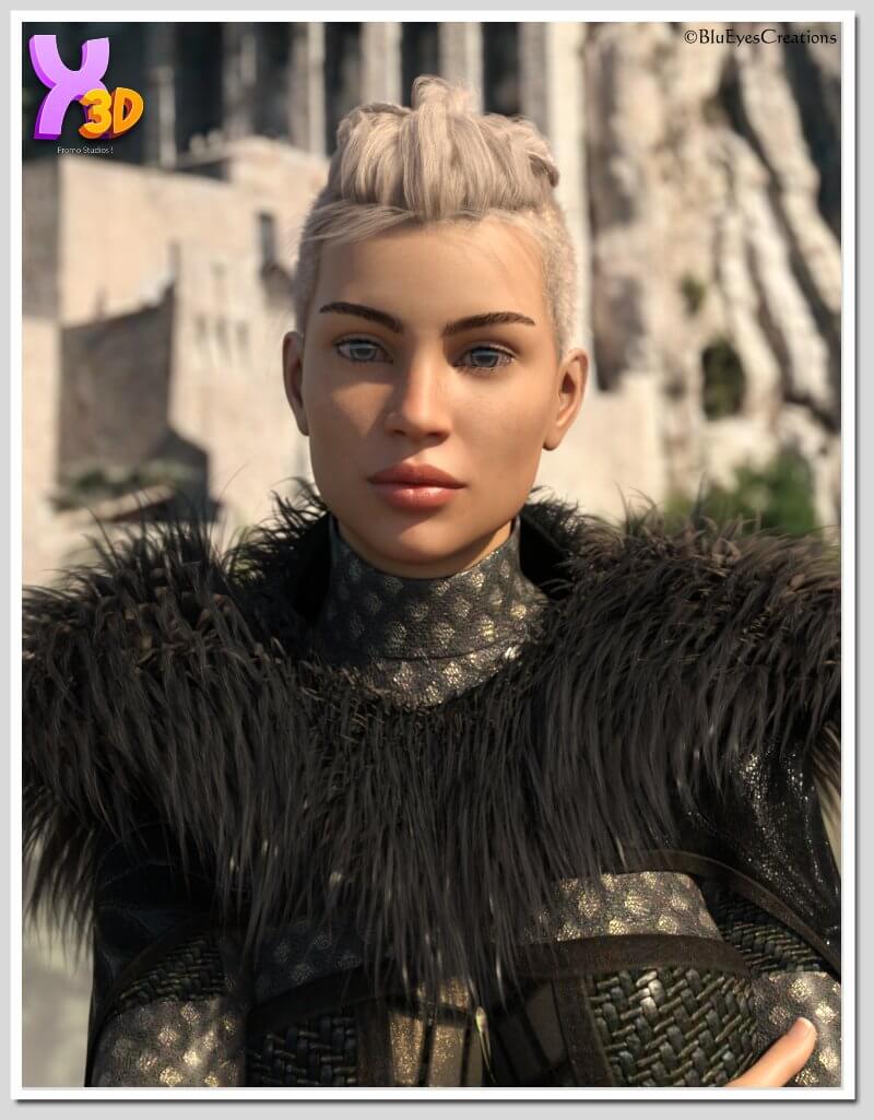 Margaret (2) 3D Render, Digital Art by blueyescreations