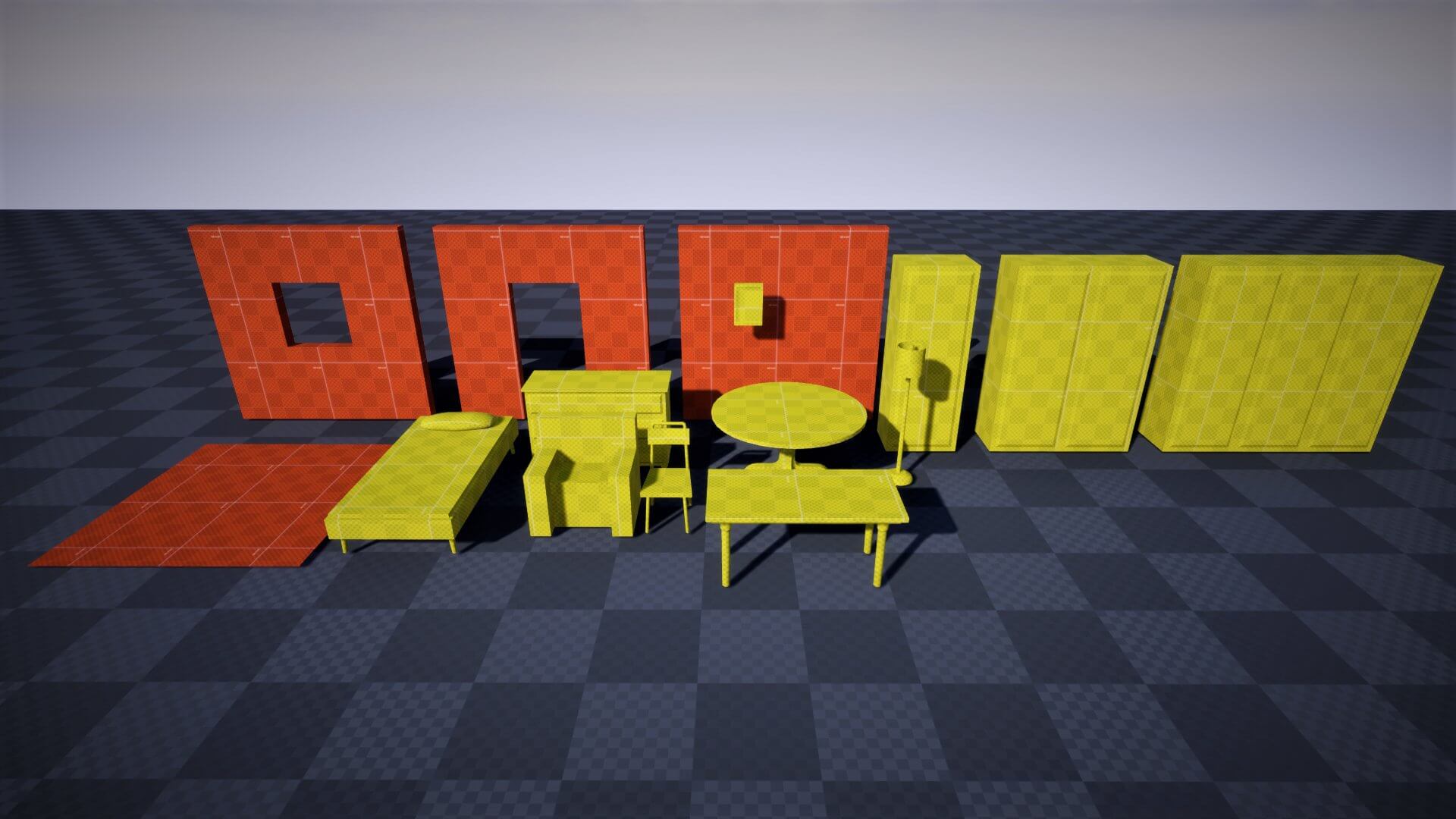 House Prototype Pack - Unreal Engine 3D Model by BluLike1969