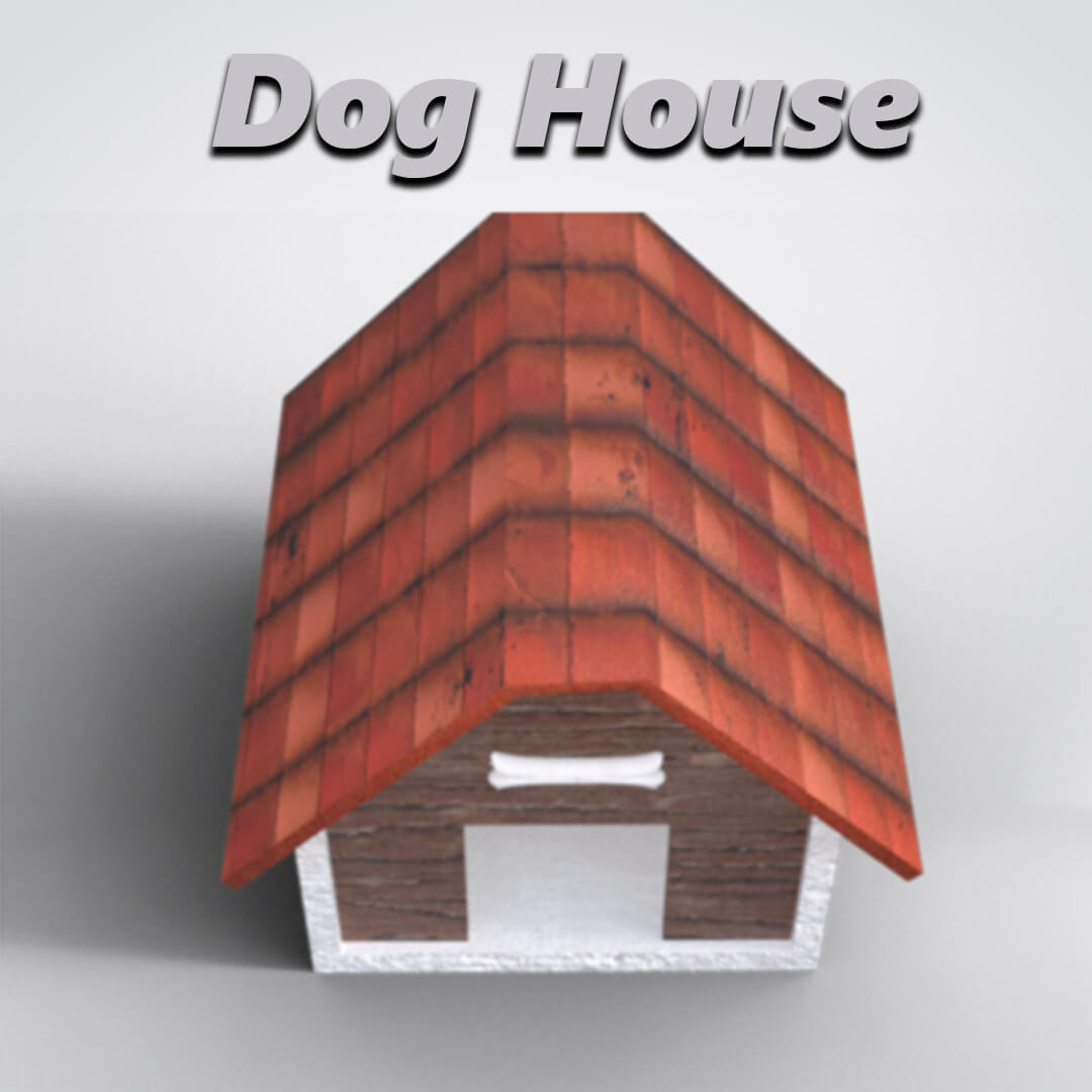 Dog House - Daz Content by BoBo3D