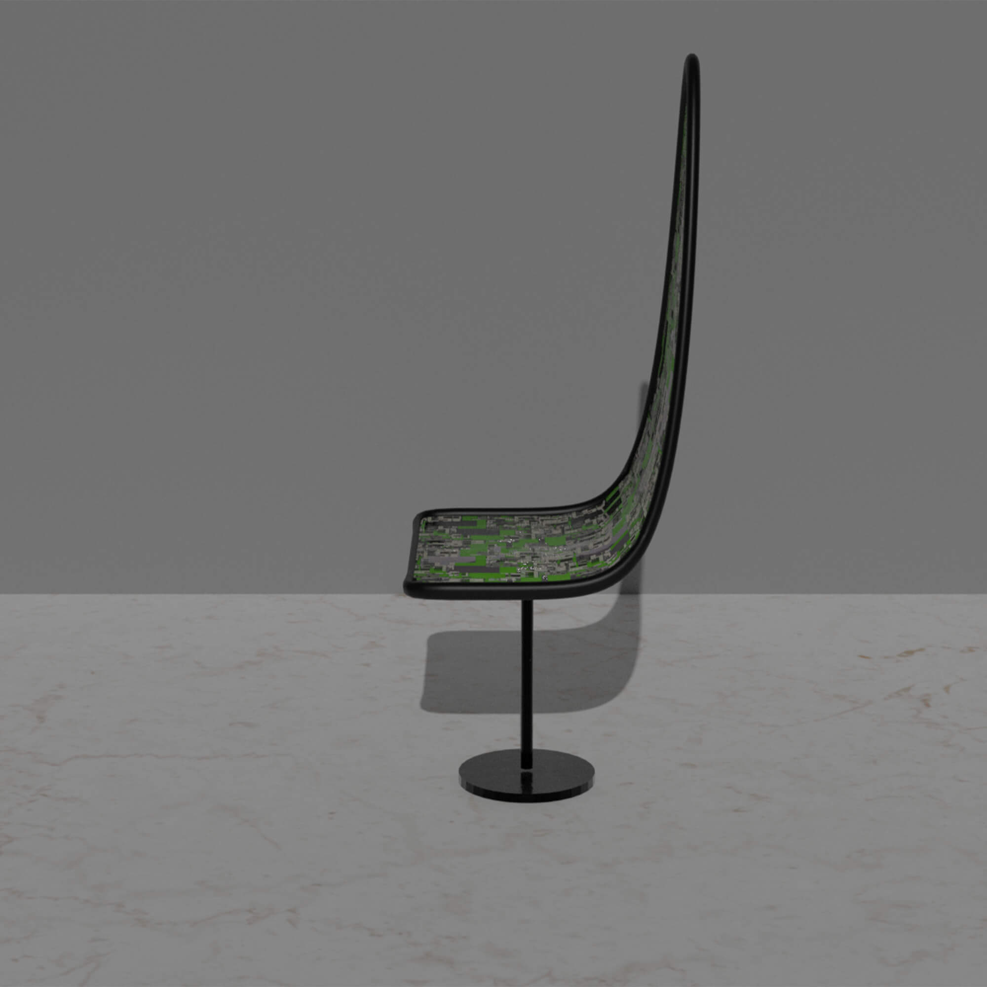 Futuristic Chair A - Daz Content by BoBo3D